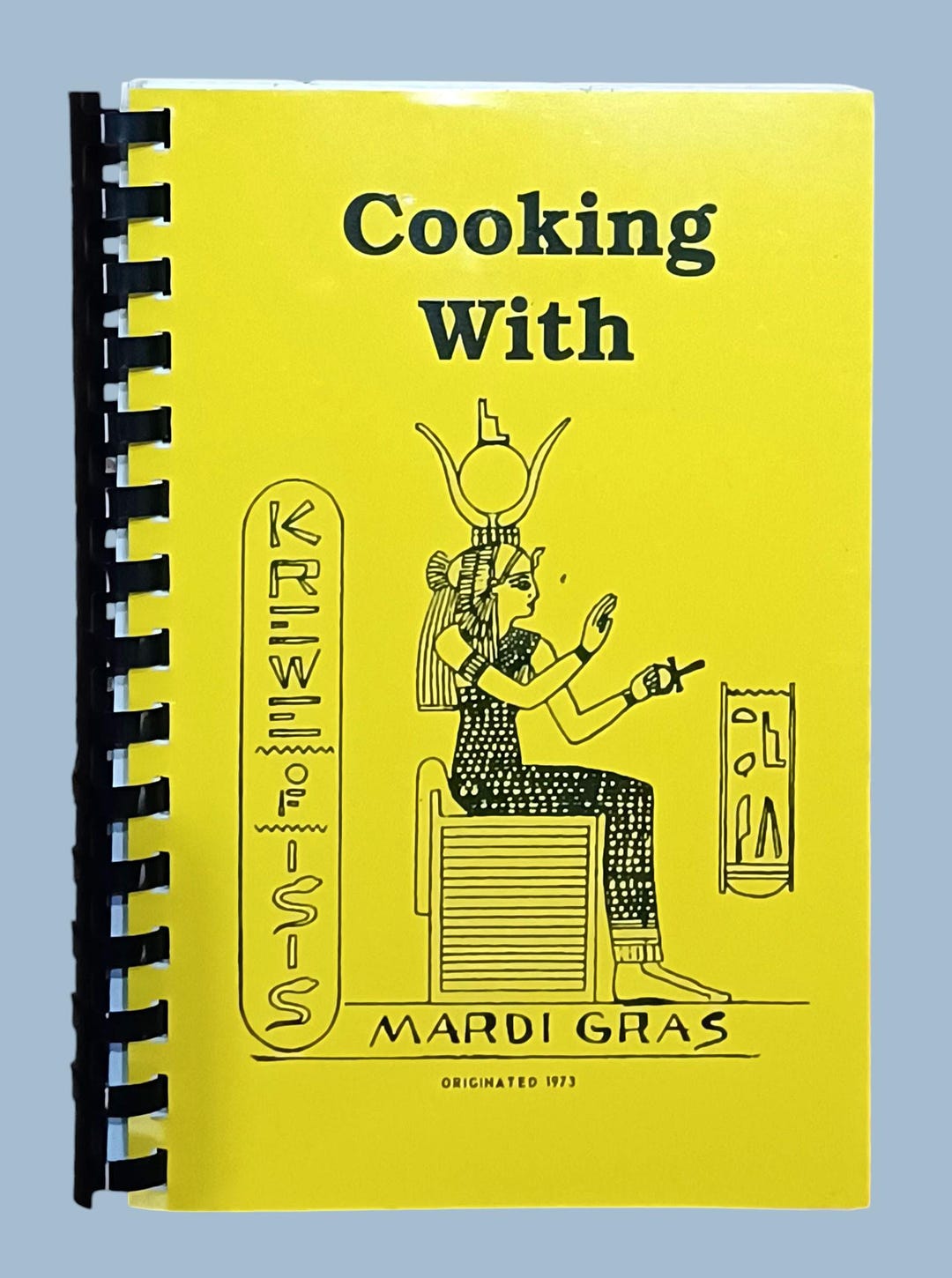 1990 COOKING With the KREWE of ISIS Louisiana Mardi Gras Cookbook Cajun ...