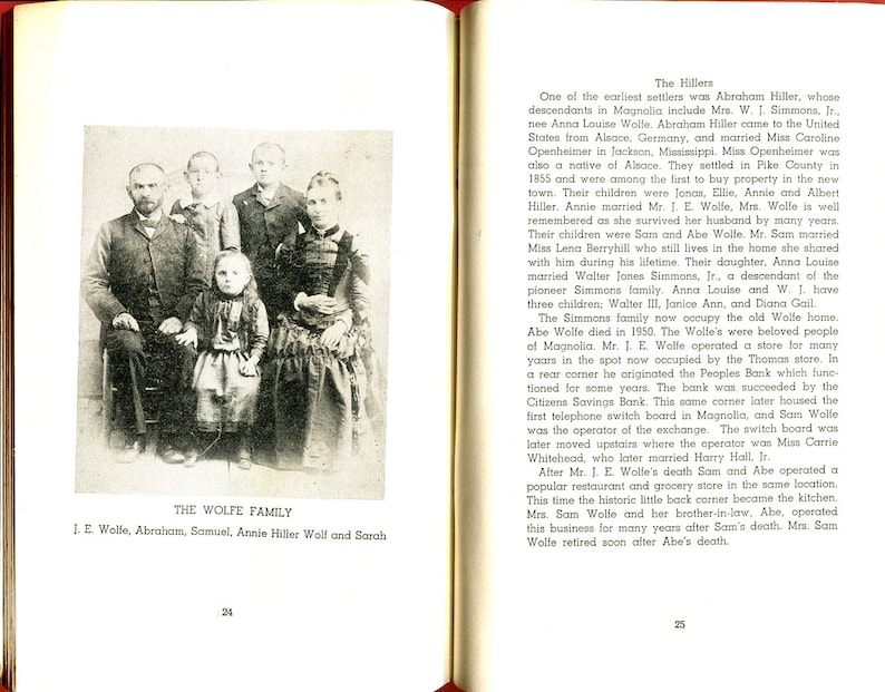 MAGNOLIA, MISSISSIPPI CENTENNIAL Celebration 1836 - 1956 ~ A Historical ...