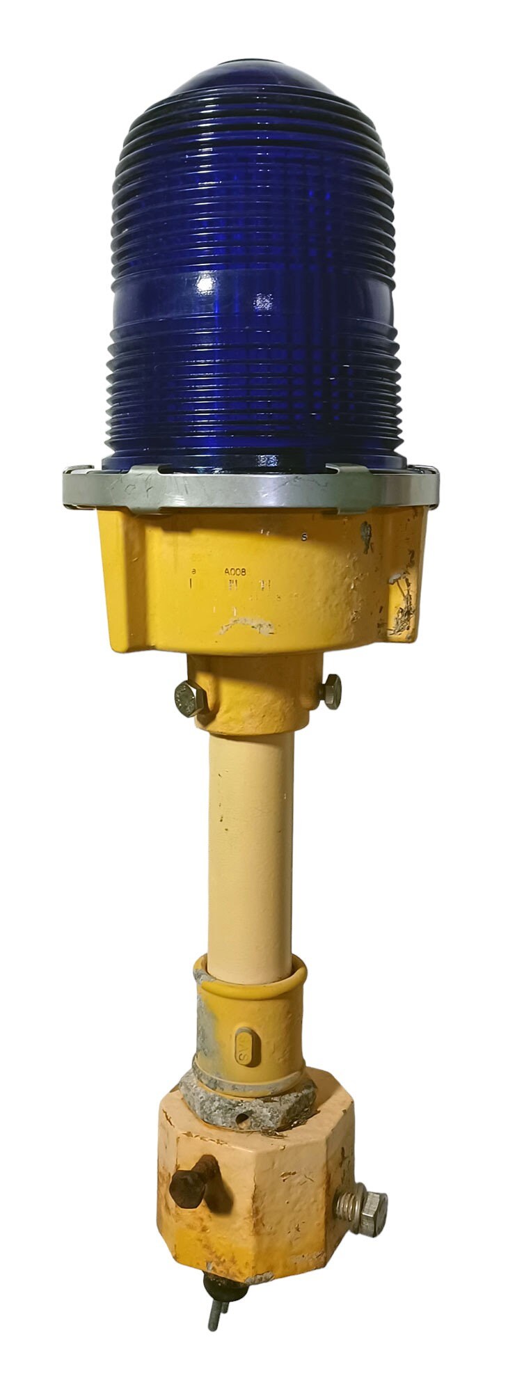 Vintage AIRPORT Runway BLUE LIGHT Airfield Airplane Landing Strip ...