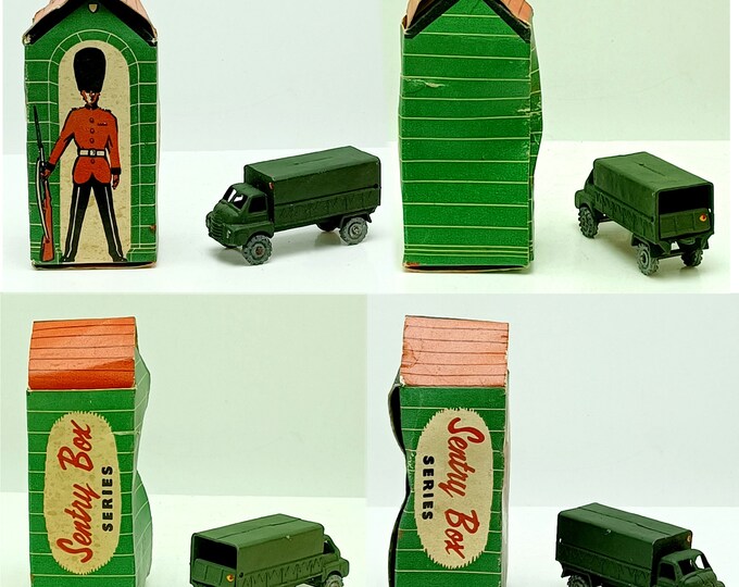 1940s KEMLOWS SENTRY BOX Series ~ Made in England ~ Metal Die-cast Toy ...