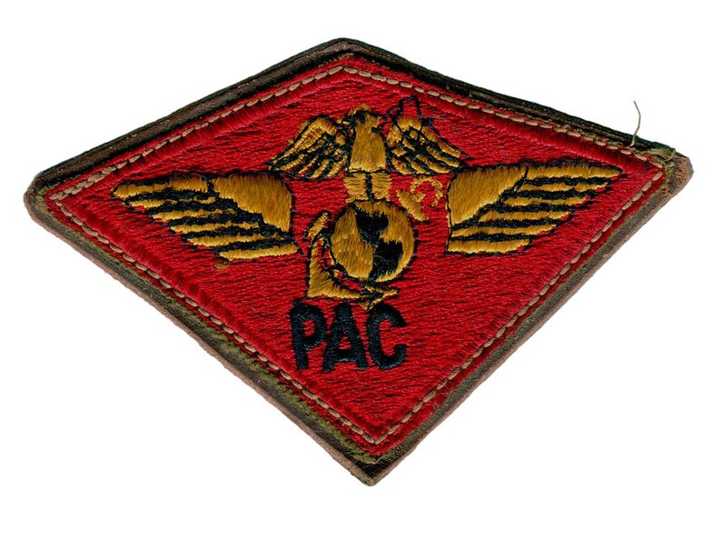 Authentic World War II United States MARINE Corp PAC Pacific Air Wing ...