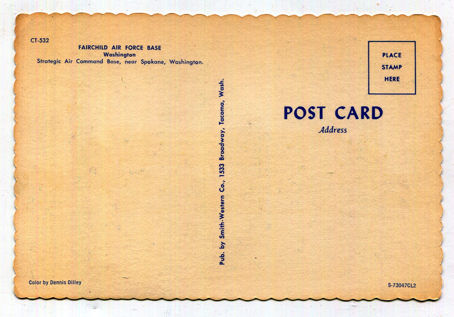 FAIRCHILD United States AIR FORCE Base Military Strategic Air Cpmmand ...