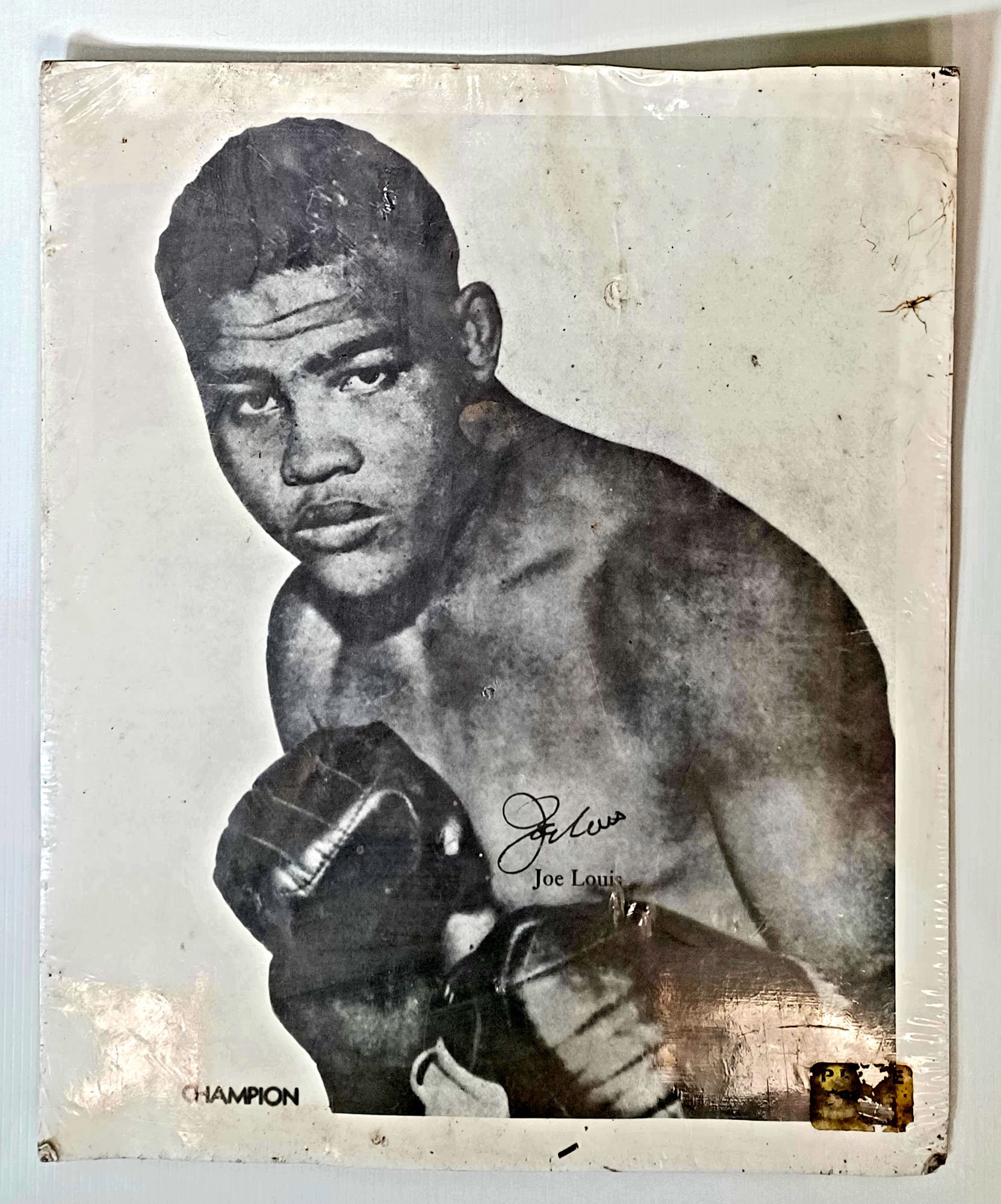 Champion BOXER JOE LEWIS Autograph Photograph Sport of - Etsy
