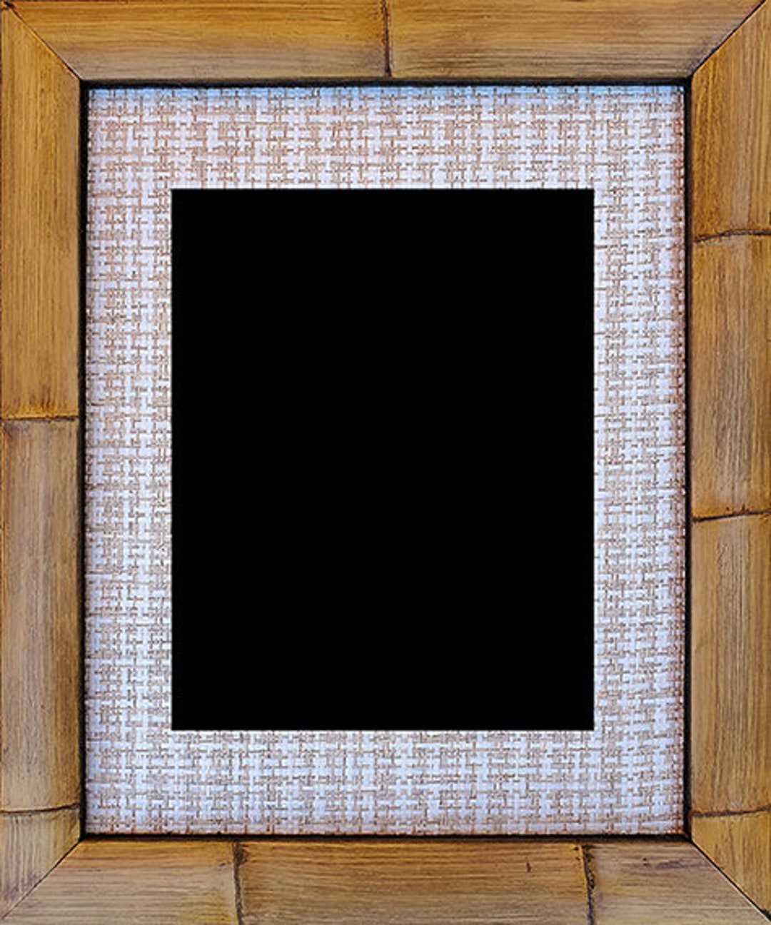 Handmade Natural Bamboo Frame W Light Weave Natural Grass Mat - Etsy