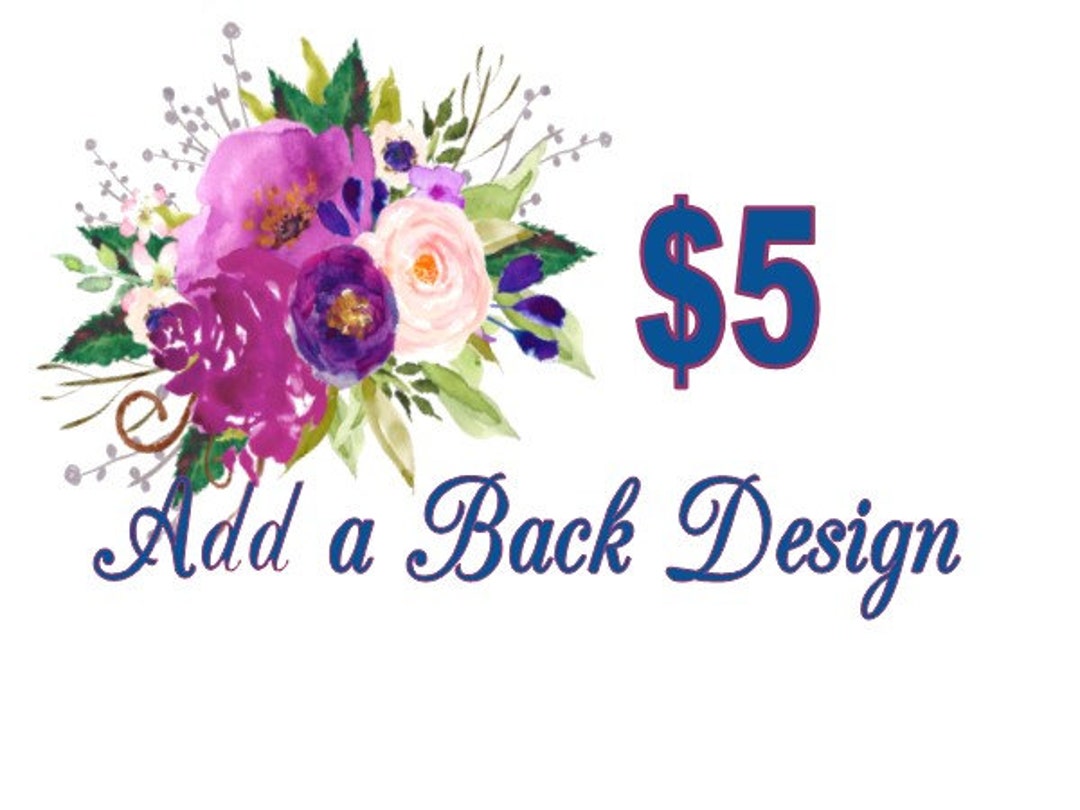 Back Design for Your Invitation - Etsy