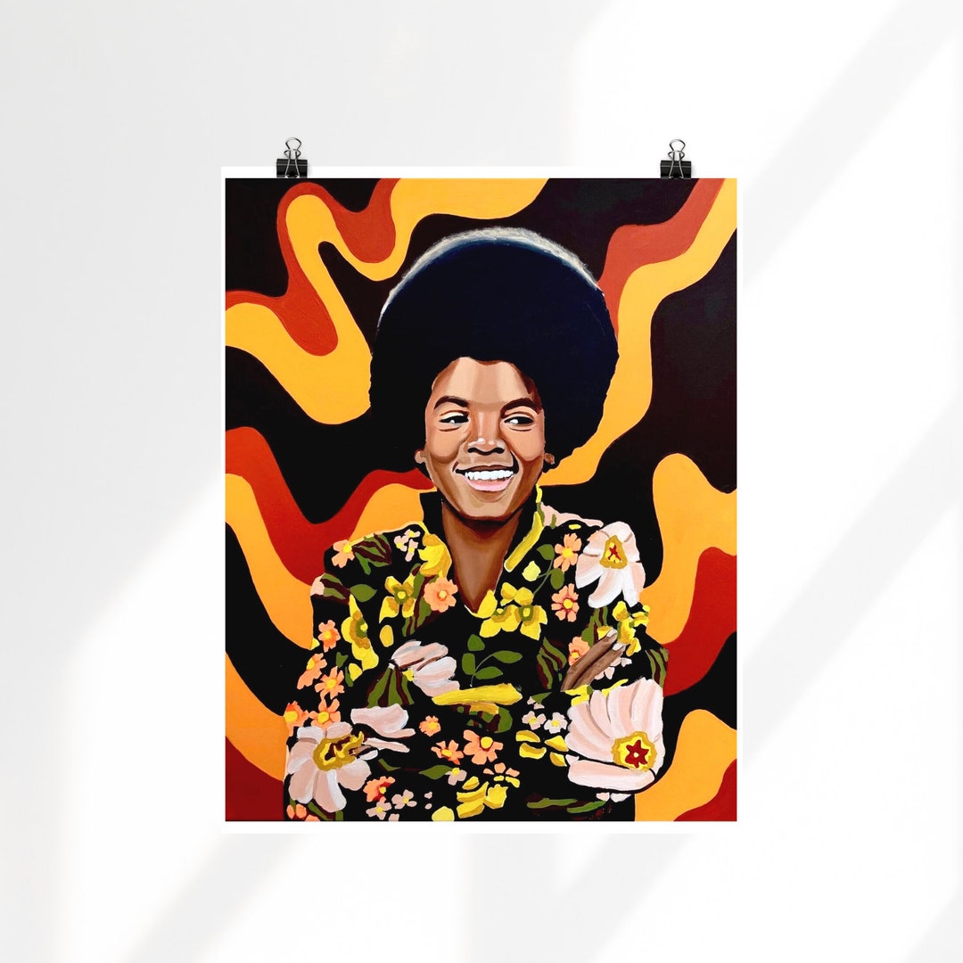 Michael Jackson Poster Print 8.5x11 - Etsy