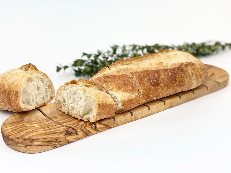 Olive Wood Bread Slicing Board - Etsy