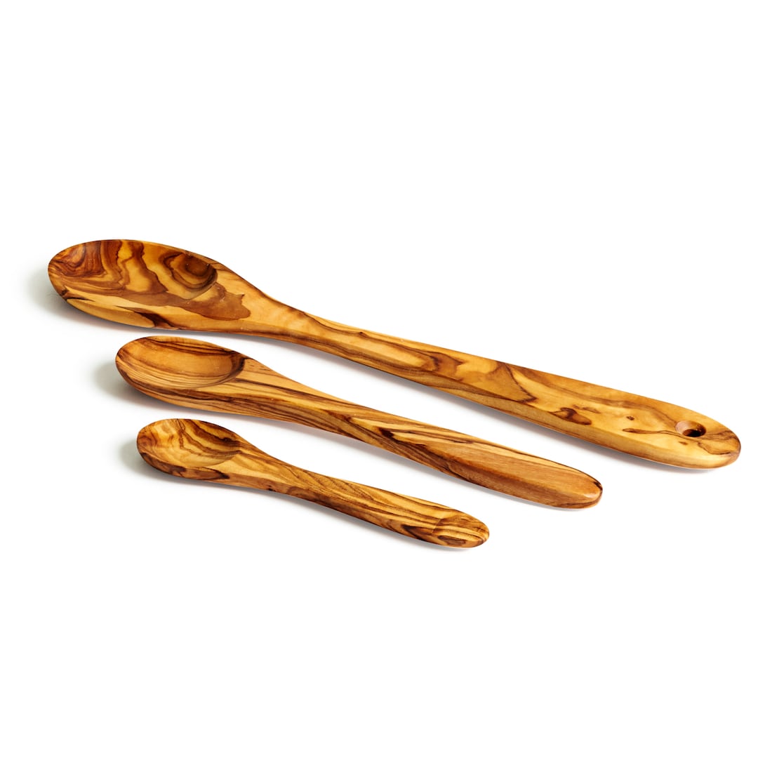 Olive Wood Everyday Spoon - Etsy