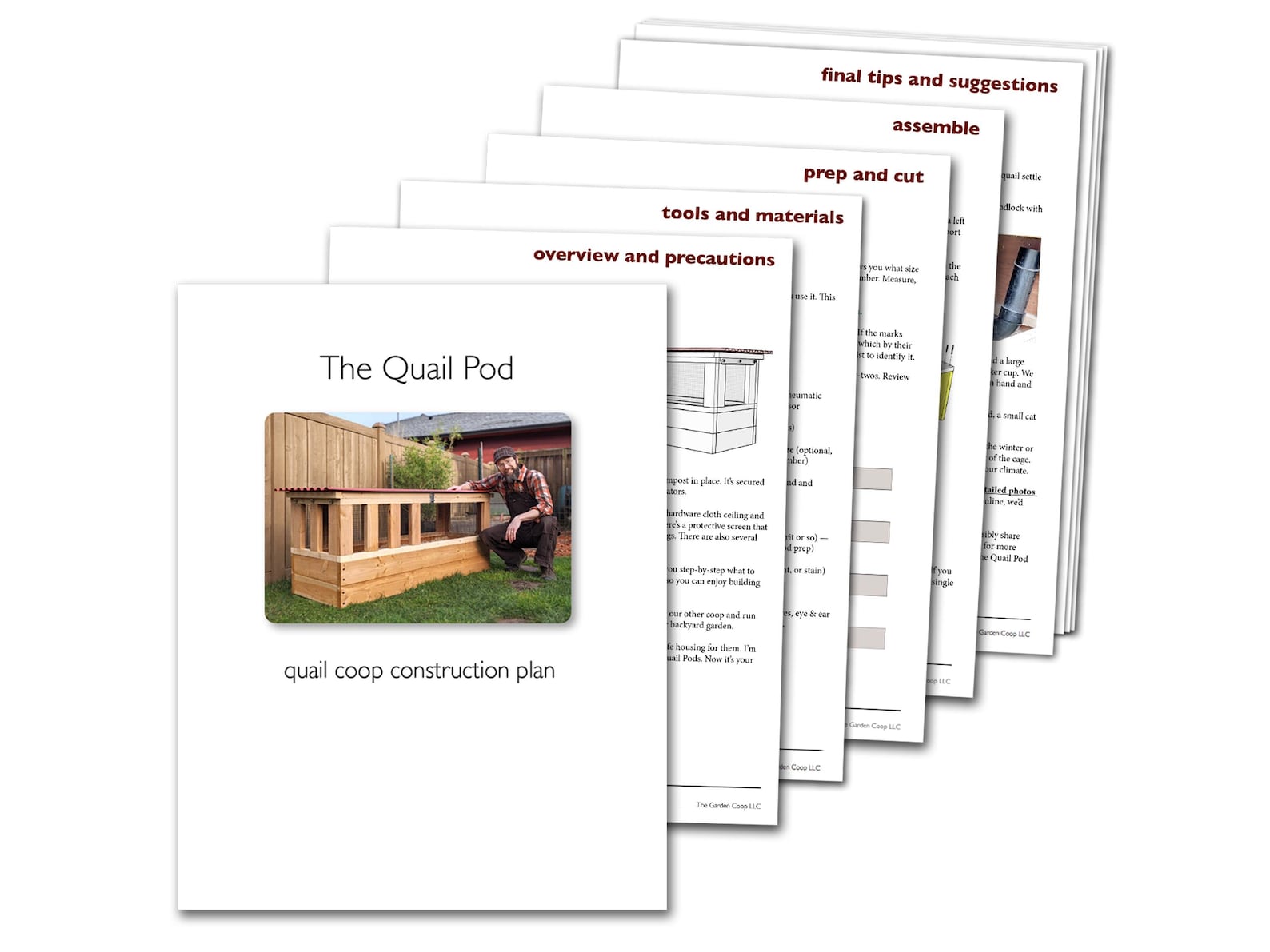 Quail Coop Plan Ebook – the Quail Pod Ground Pen – Instant Download ...