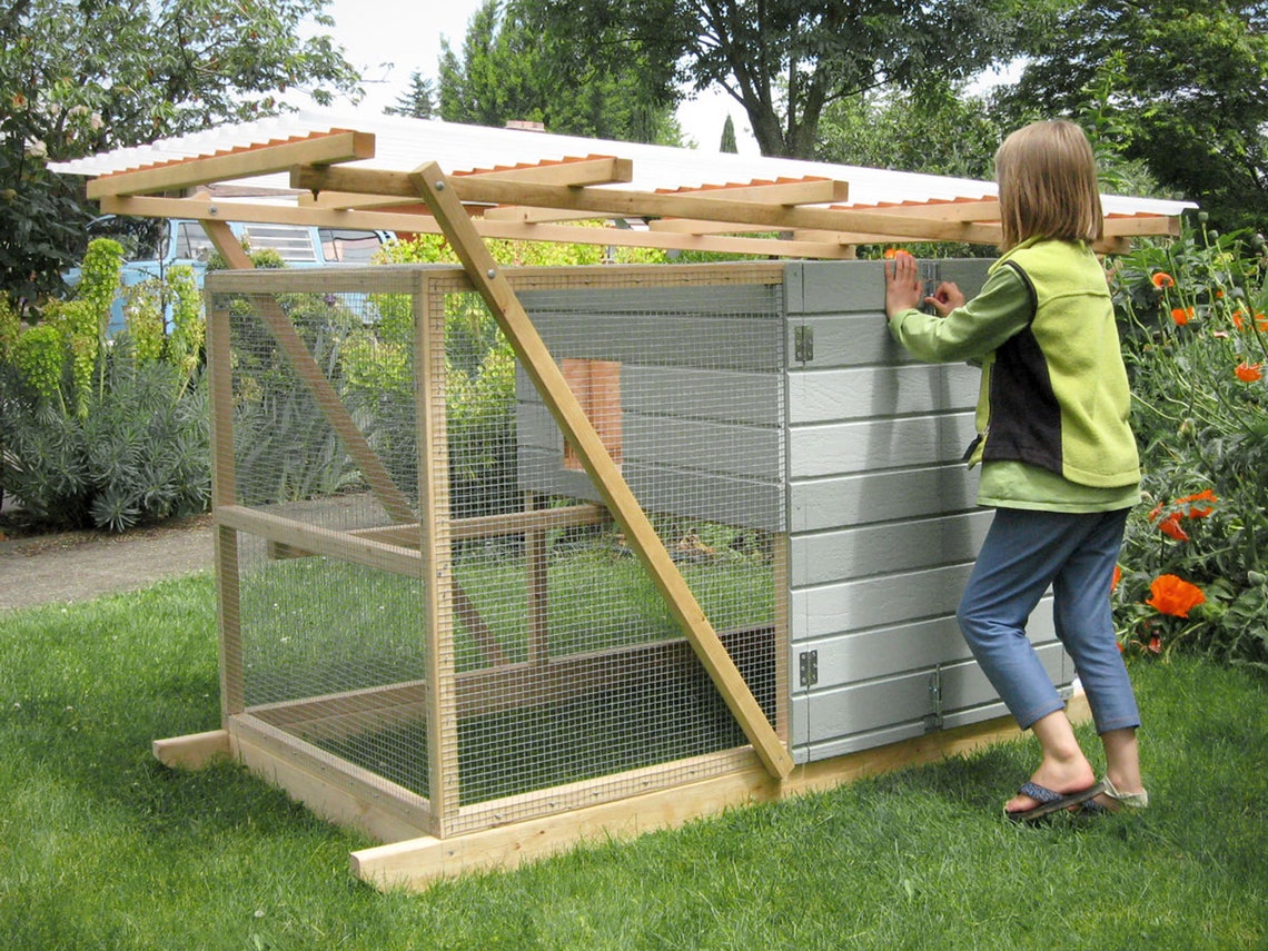 The Garden Ark Mobile Chicken Coop Plan Ebook PDF Instant - Etsy