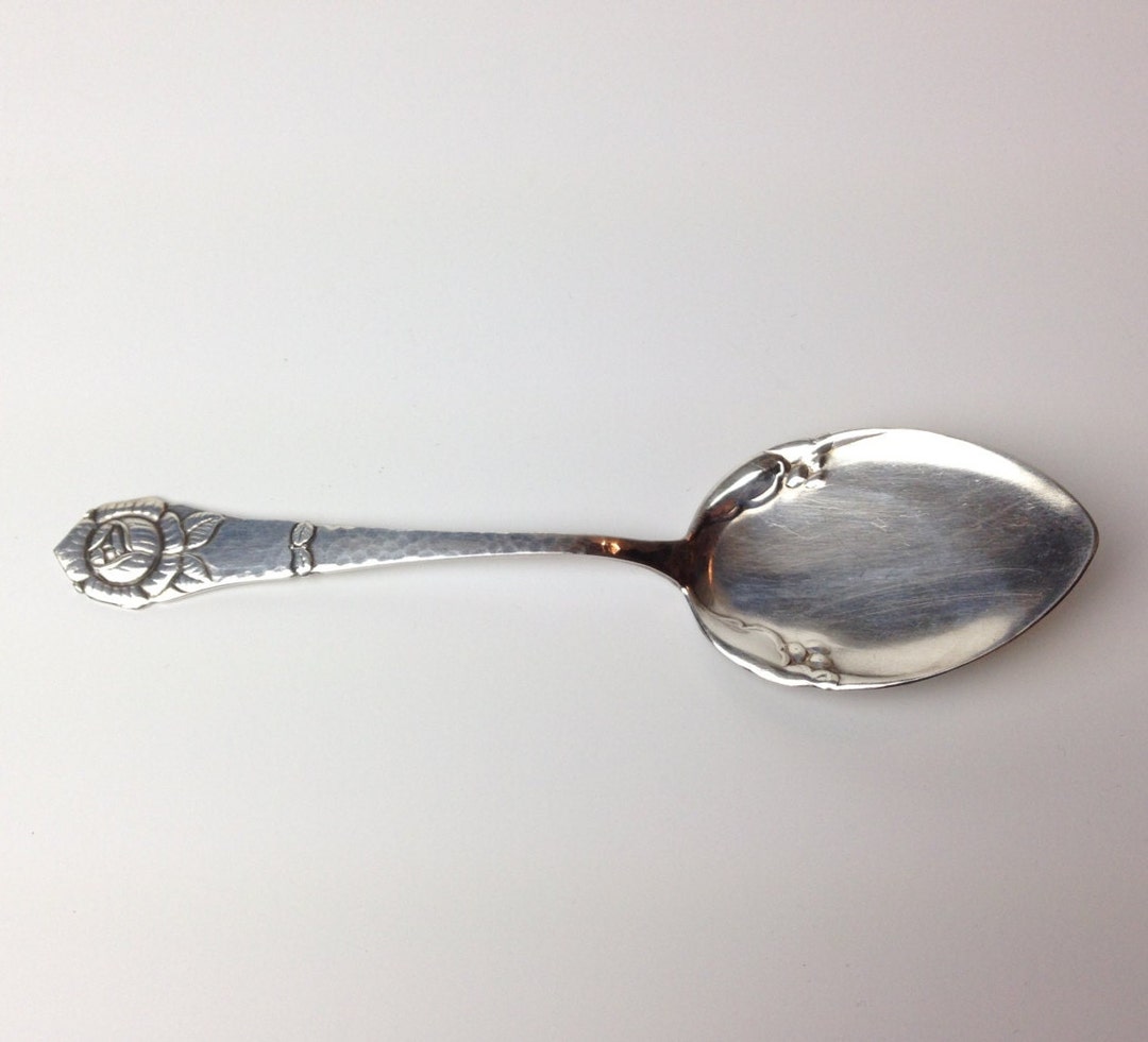 Swedish Canape / Cake Server, Silver Plate, Romantic Rose Design - Etsy
