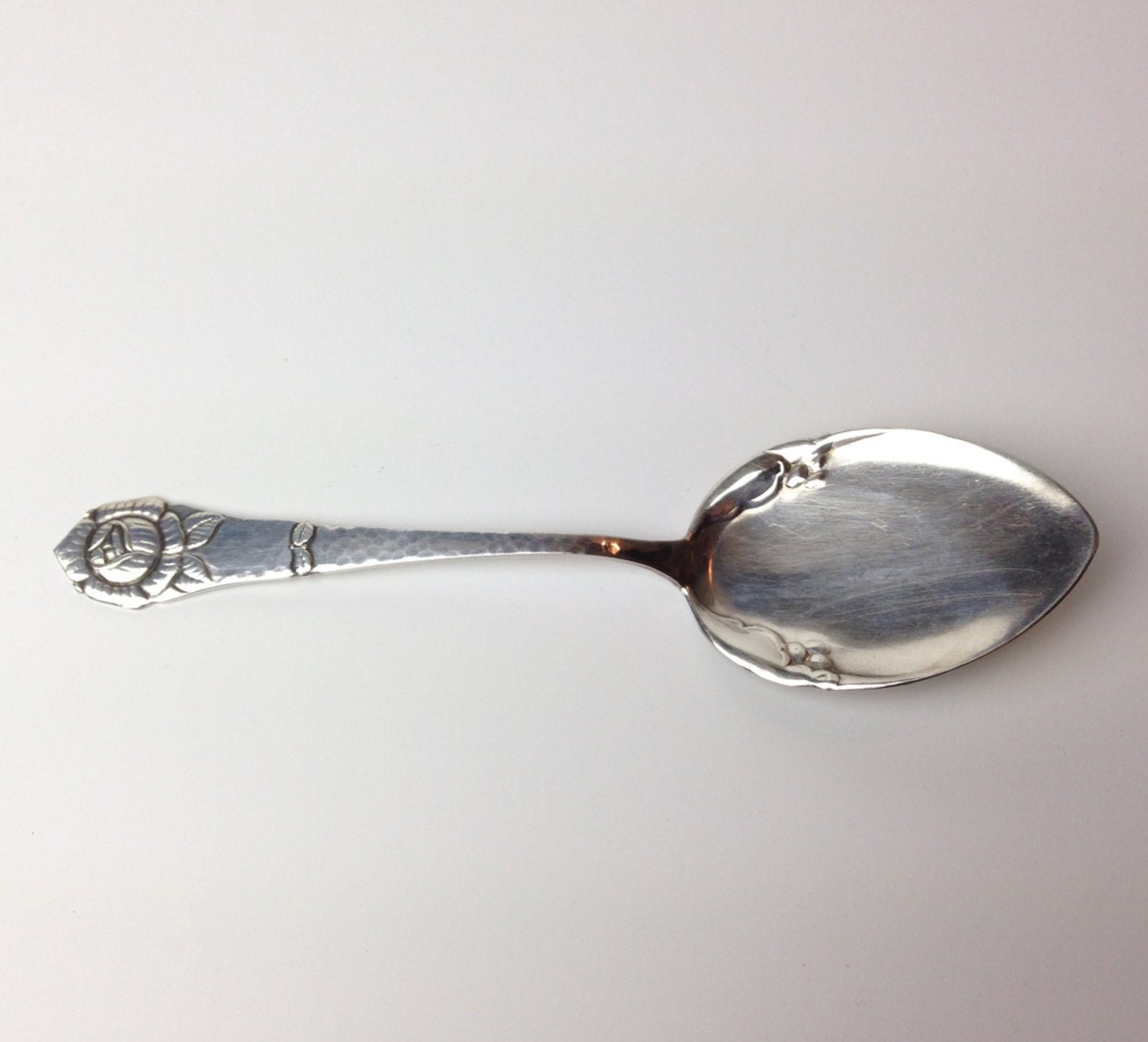 Swedish Canape / Cake Server, Silver Plate, Romantic Rose Design - Etsy