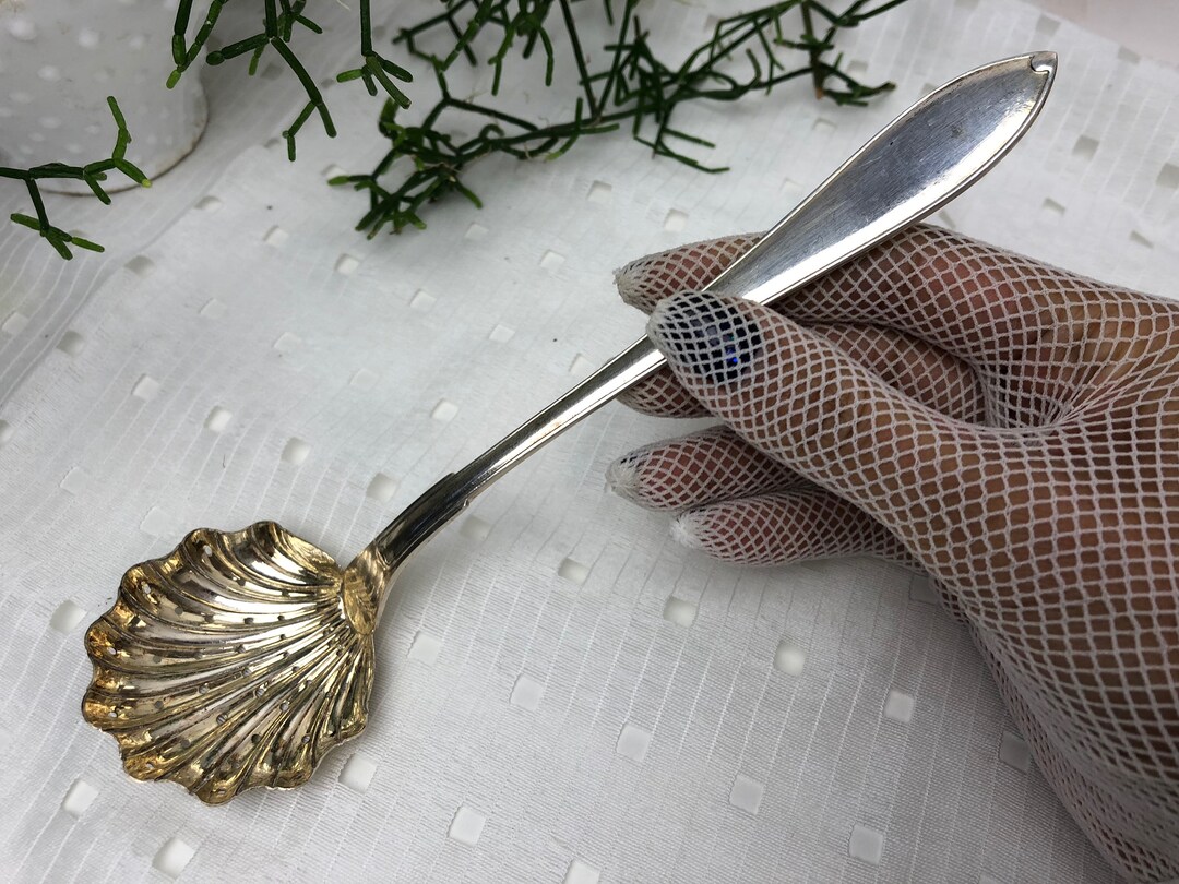 Tea Sifter or Strainer / Beautiful Tea Ceremony Accessory / Silver ...