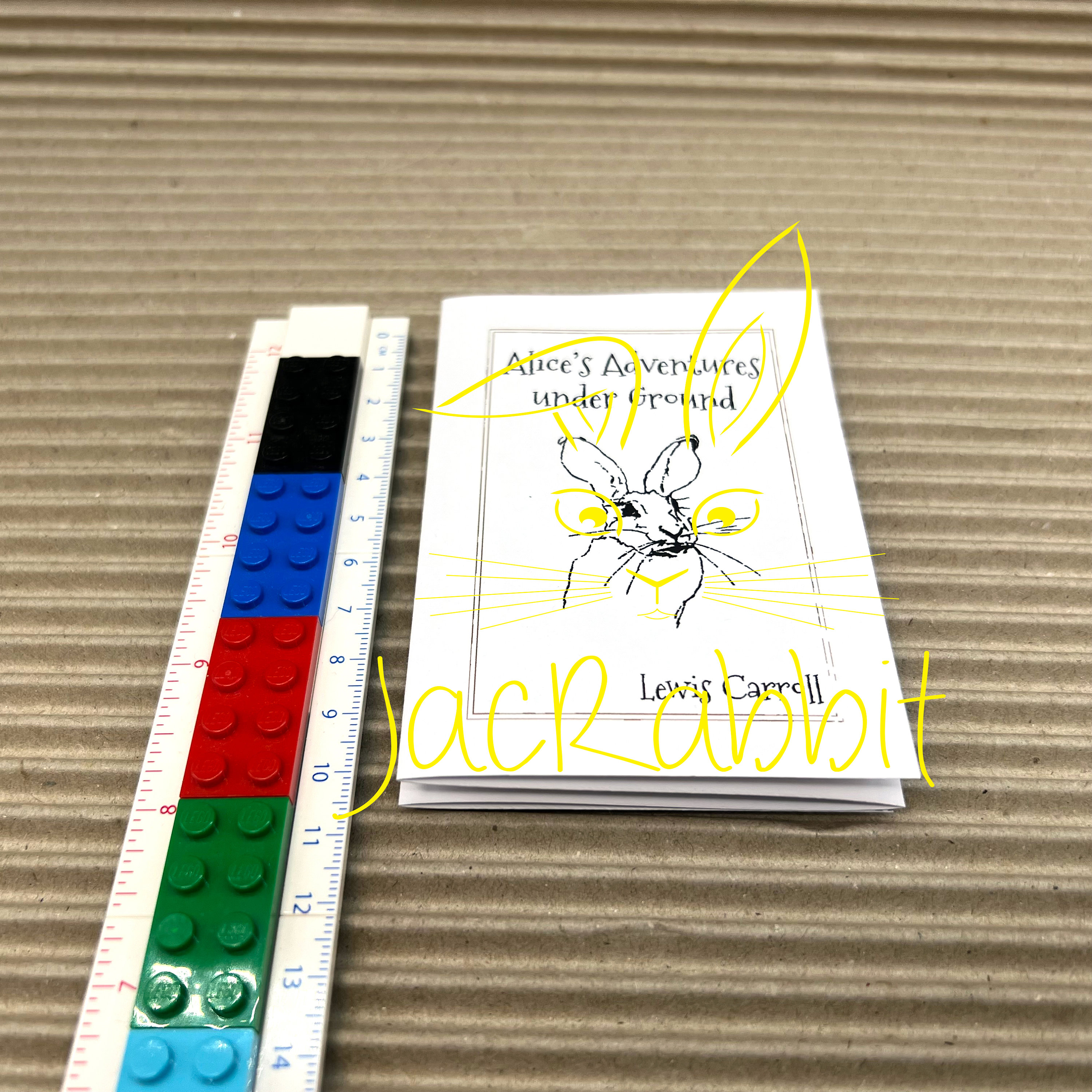 Alice in Wonderland Mini Zine•vintage Carroll Illustration Booklet ...