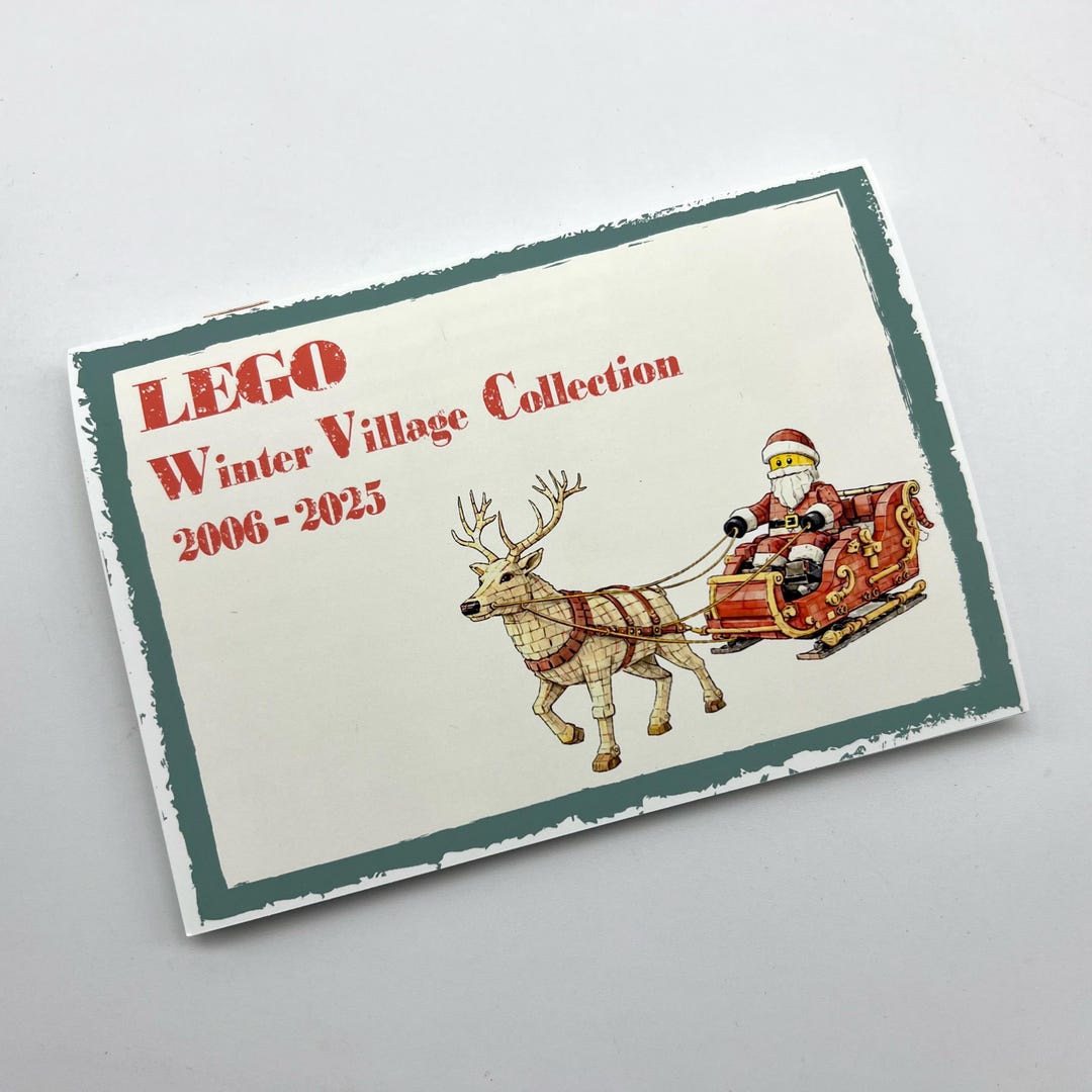 LEGO Winter Village Zine 2006–2025•complete Seasonal Set Reference ...