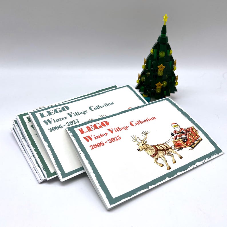 LEGO Winter Village Zine 2006–2025•complete Seasonal Set Reference ...