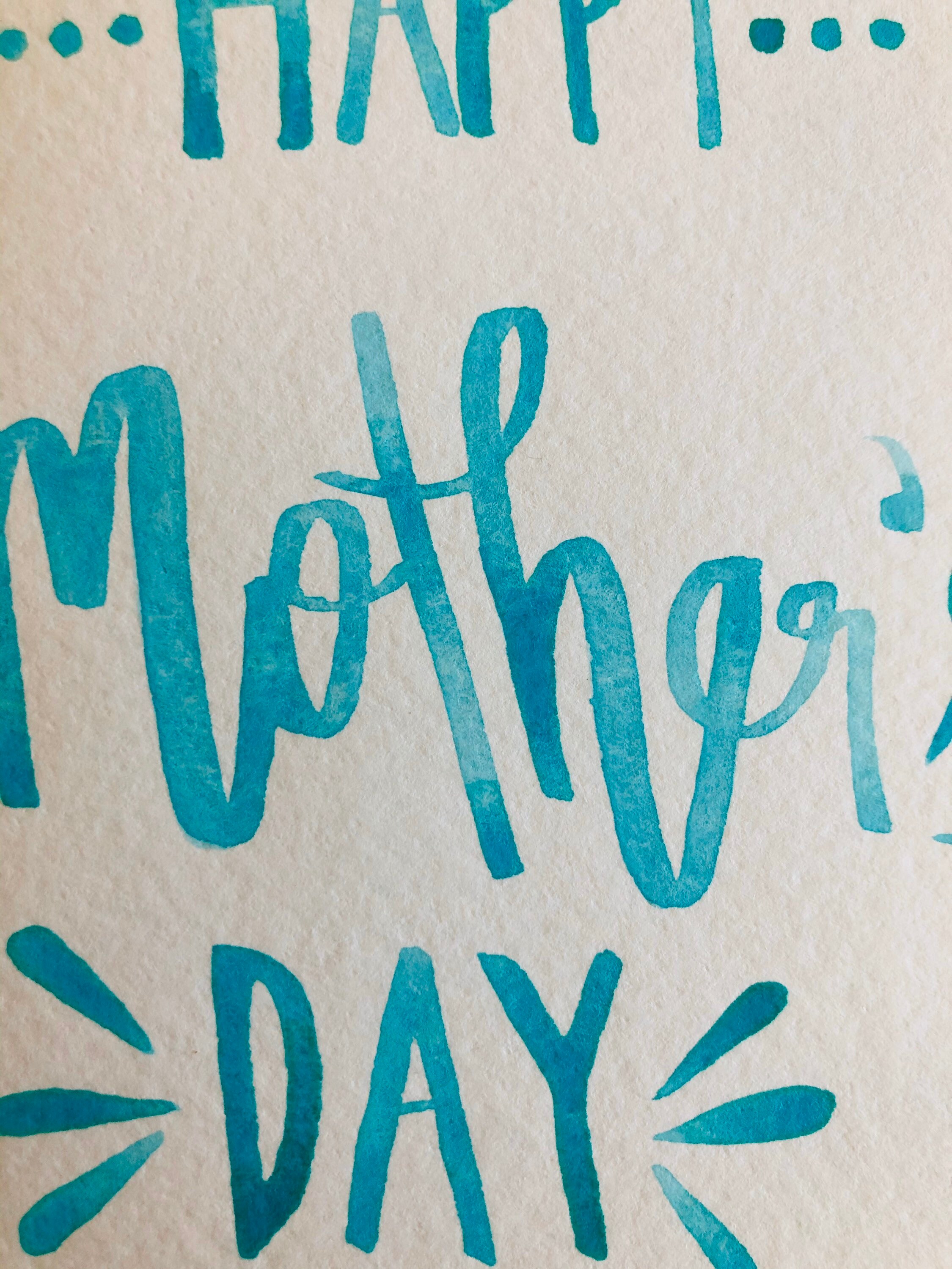 Happy Father's or Mother's Day Customizable Watercolour Greeting Card ...