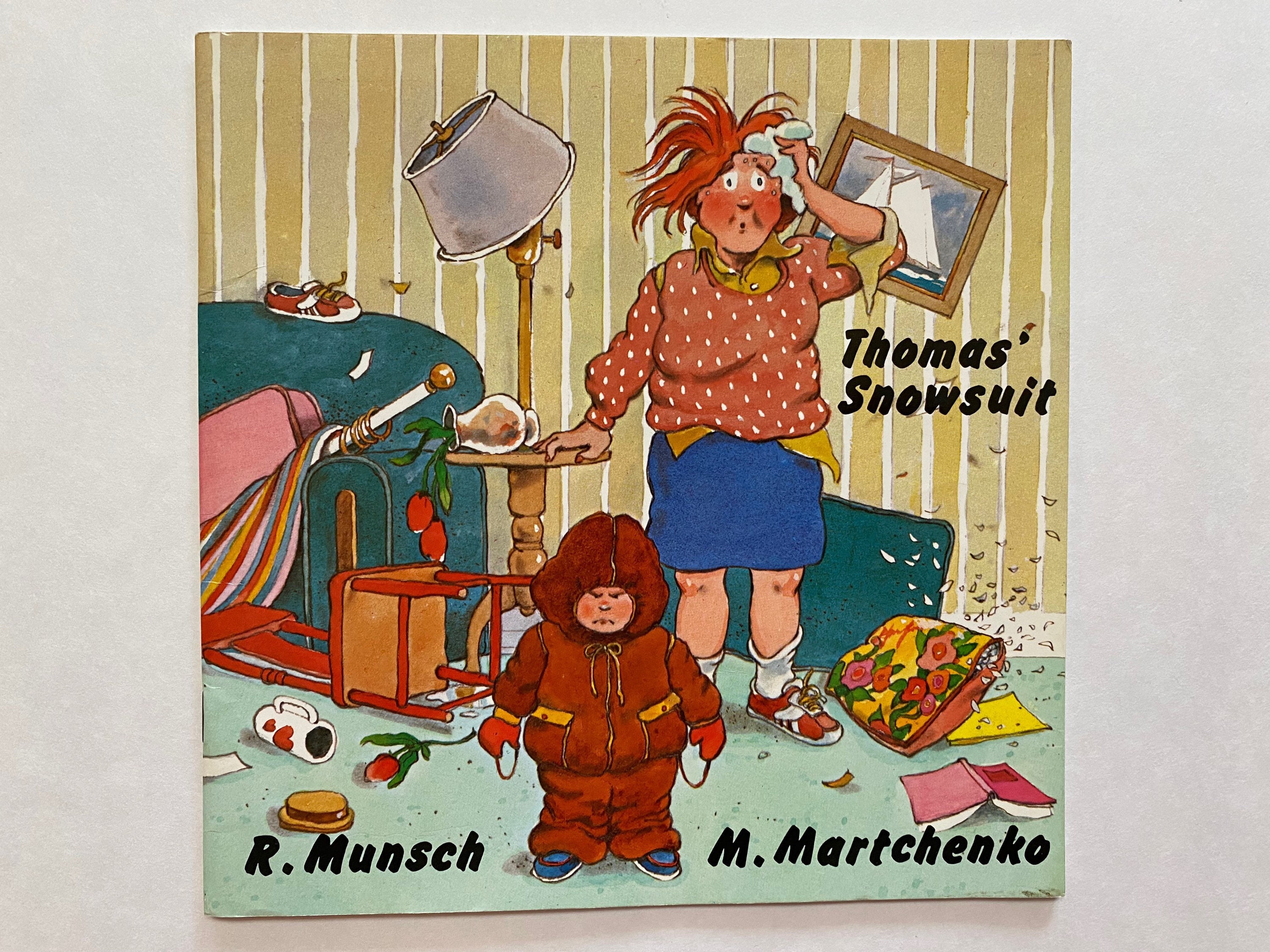 1985 Robert Munsch Thomas Snowsuit Soft Cover Kids Book - Etsy Canada