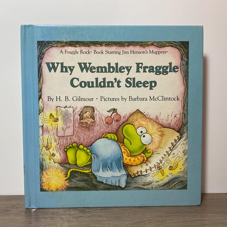 Why Wembley Fraggle Couldn’t Sleep Fraggle Rock Book Starring Jim ...