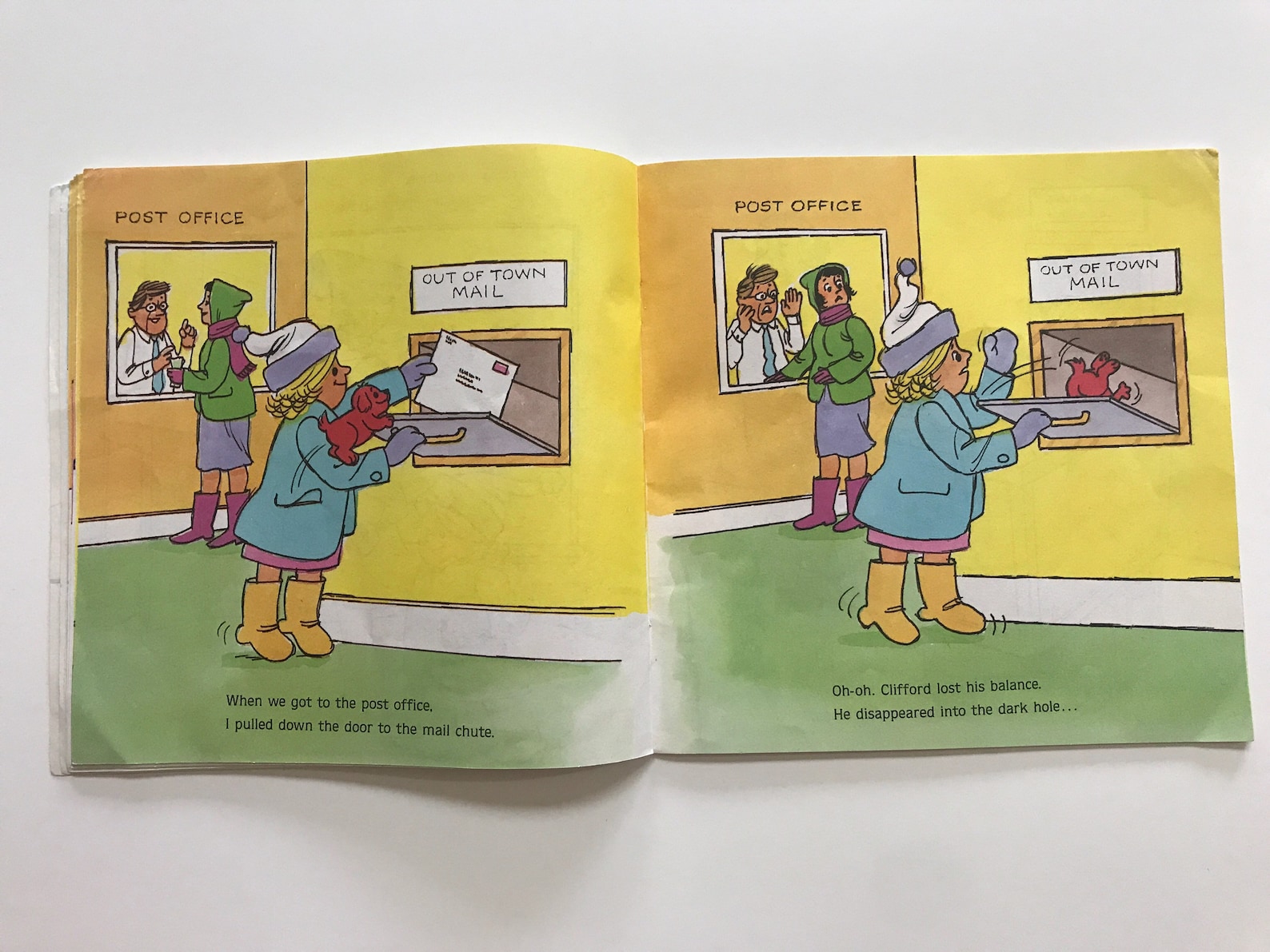 Cliffords First Valentines Day Book 1997 Kids Children Reading Story ...