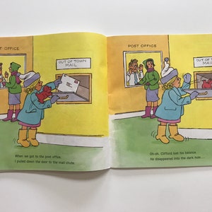Cliffords First Valentines Day Book 1997 Kids Children Reading Story ...
