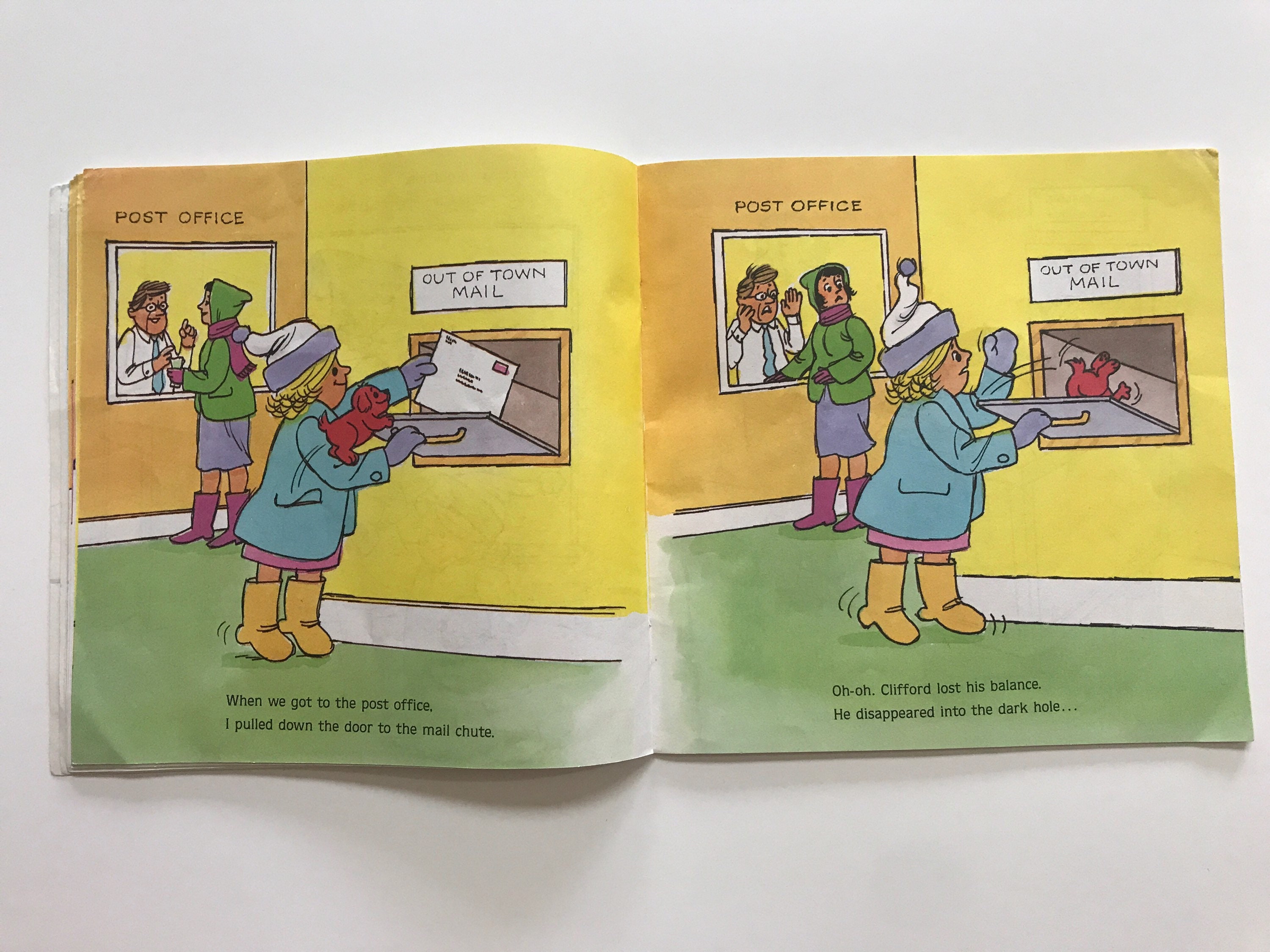 Cliffords First Valentines Day Book 1997 Kids Children Reading | Etsy