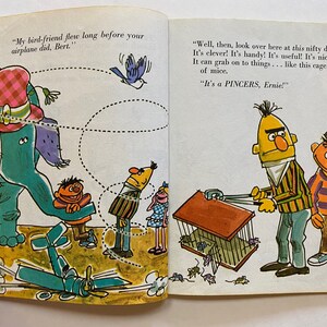 1972 Bert’s Hall of Great Inventions Little Golden Book Muppets Sesame ...