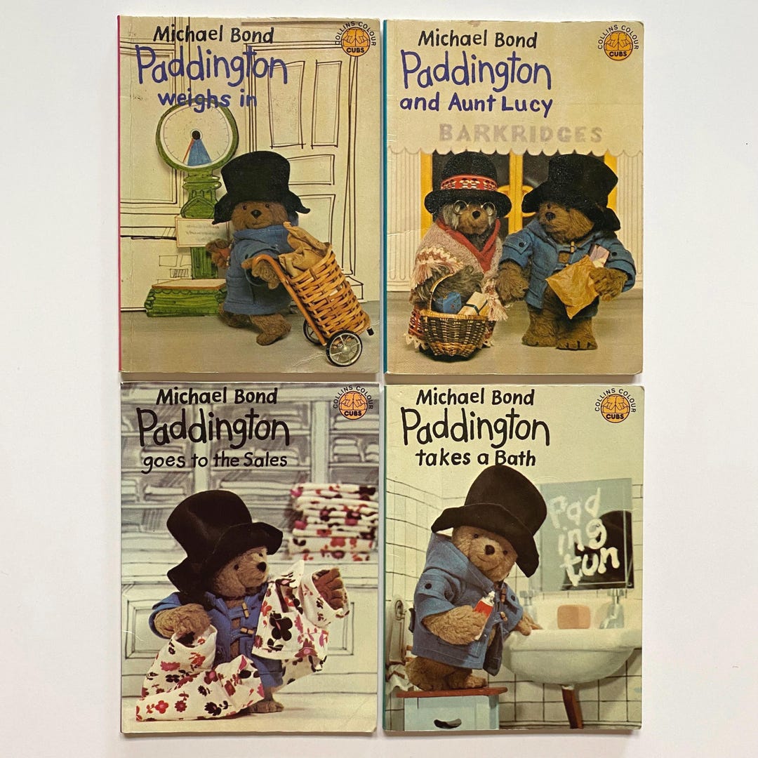 1970s Paddington Bear Mini Books Printed in Great Britain 70s Kids ...
