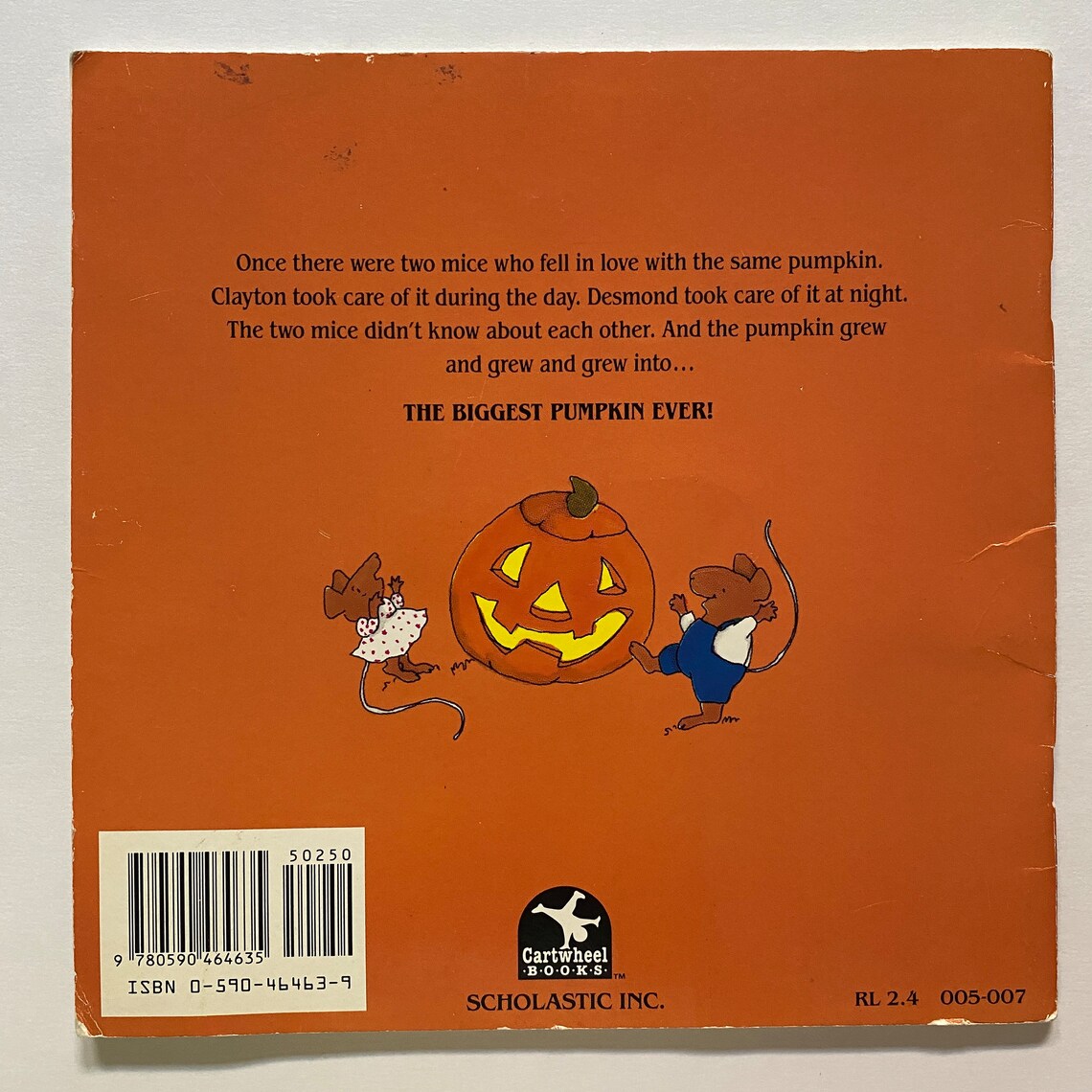 The Biggest Pumpkin Ever Kids Book by Steven Kroll 1984 Halloween Book ...