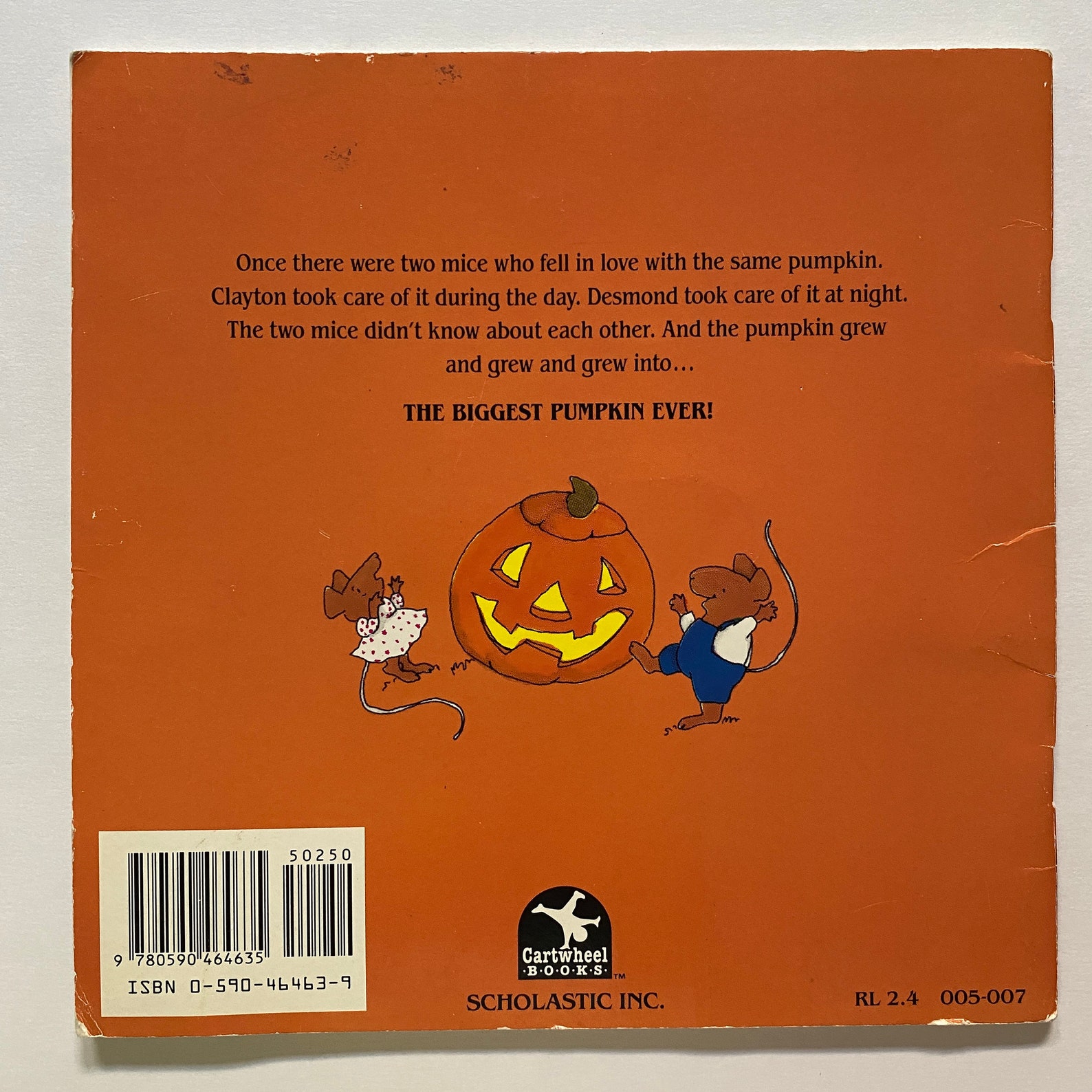 The Biggest Pumpkin Ever Kids Book by Steven Kroll 1984 Halloween Book ...