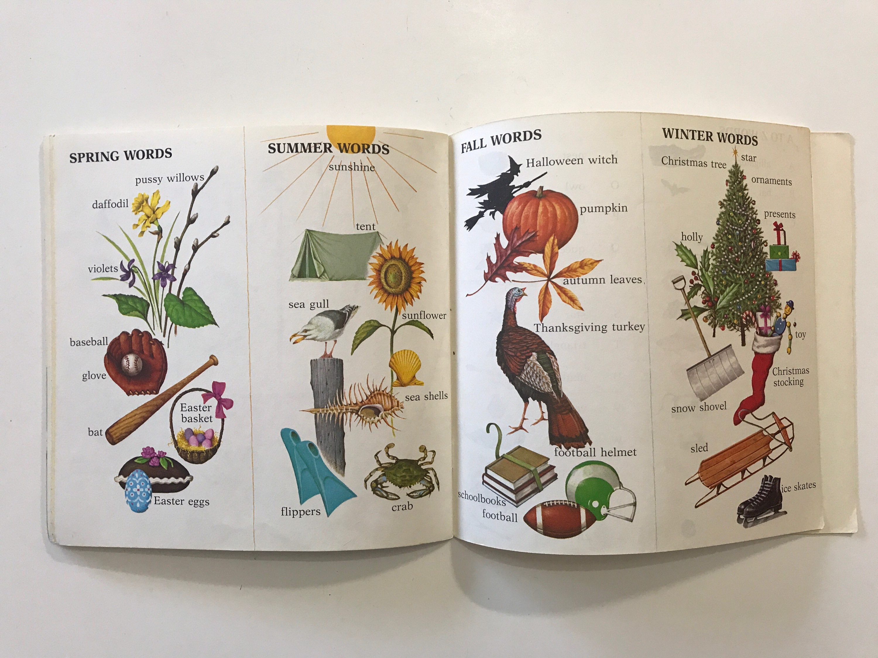1973 Pictureback Series 500 Words to Grow on Book Random House Kids ...