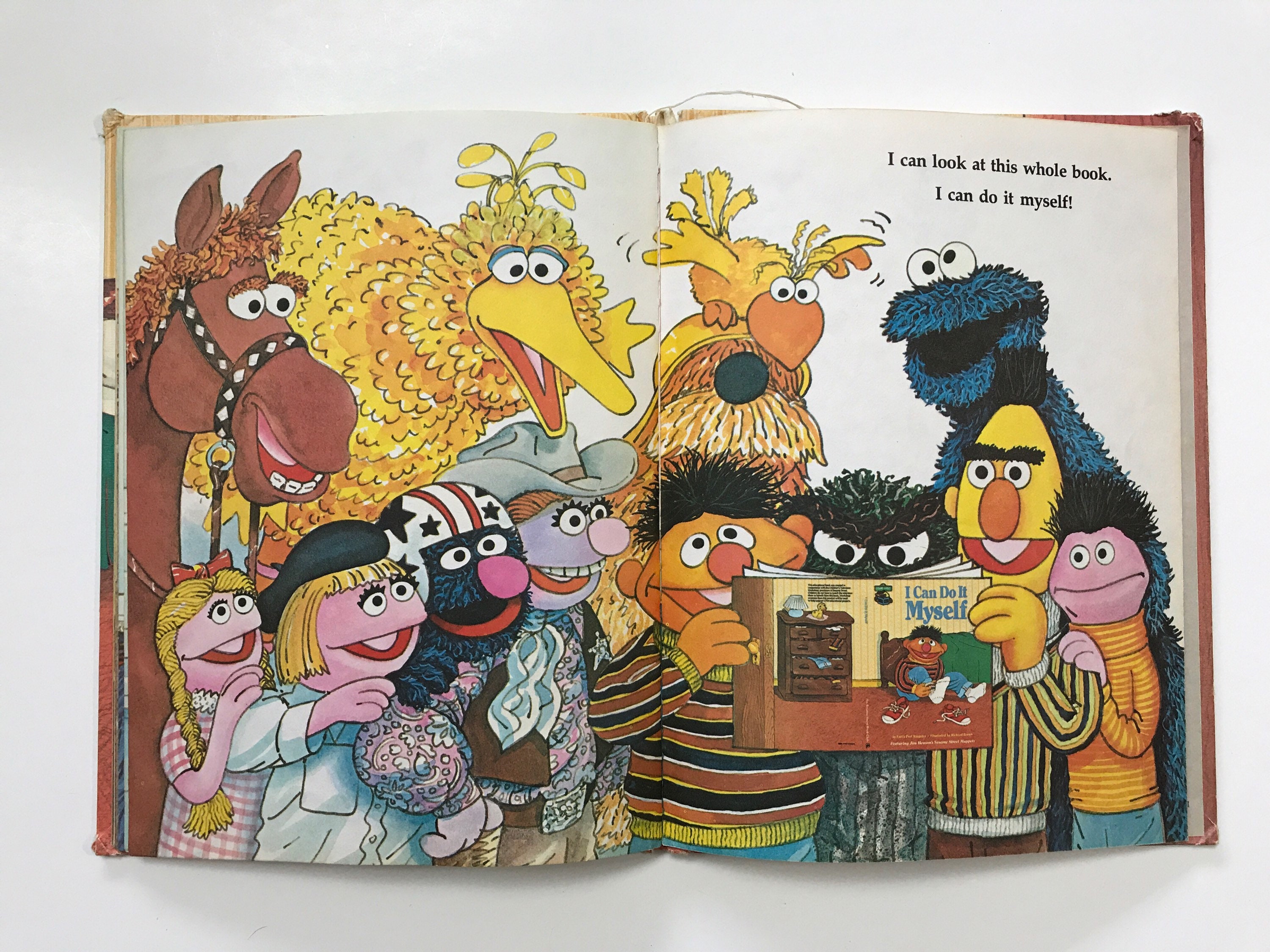 1980 The Sesame Street I Can Do It Myself Book Club Book | Etsy