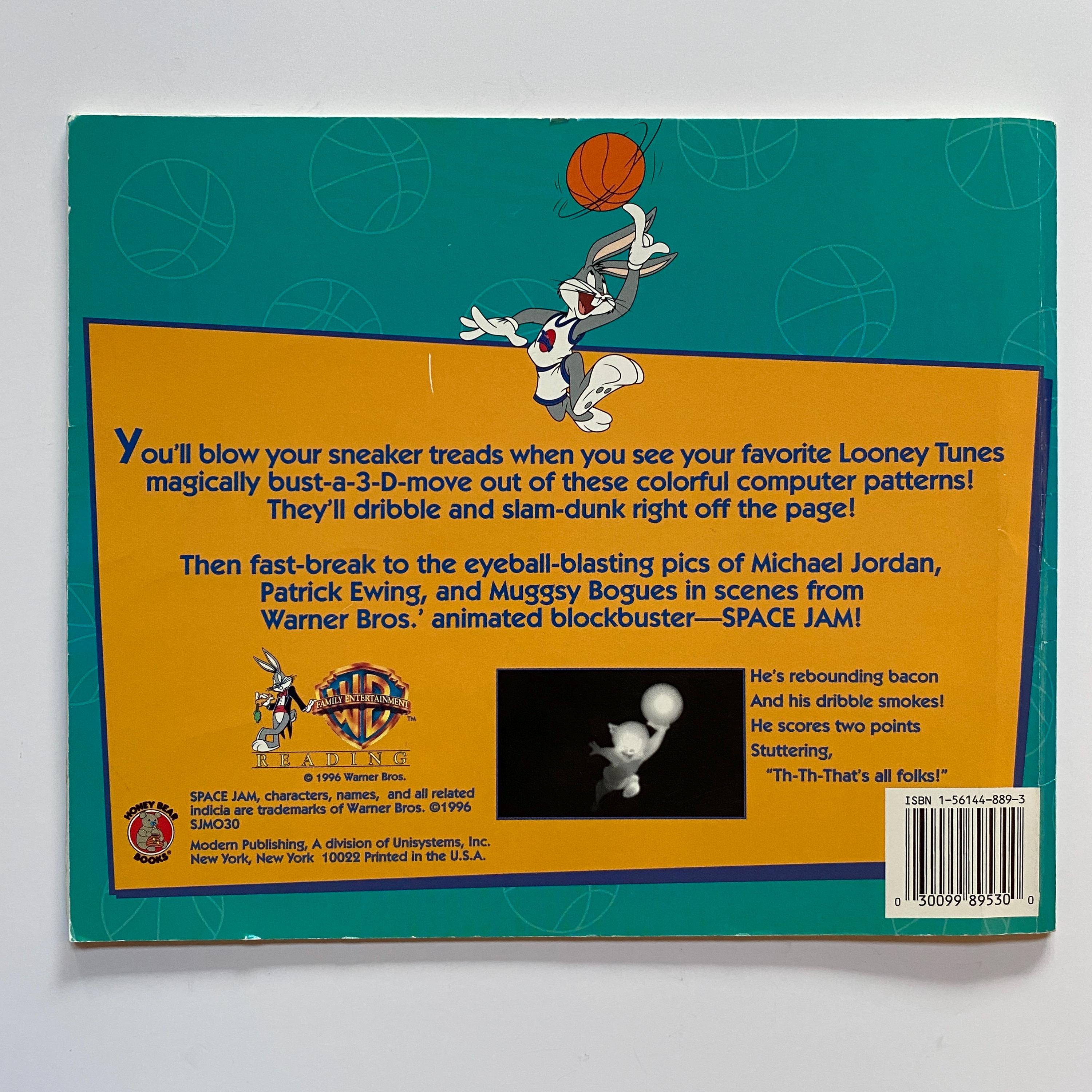 Space Jam Magic Eye Book Revenge of the Tune Squad Eye Illusions 1996 ...