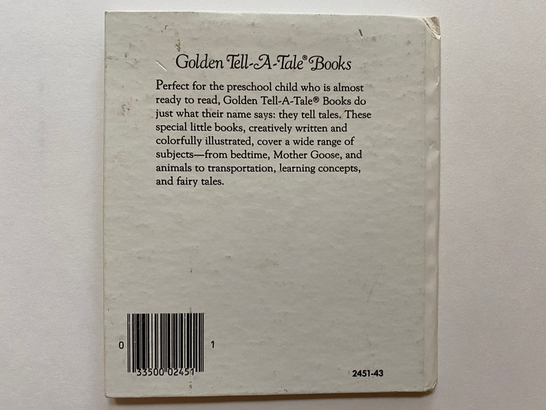1971 Raggedy Ann and the Tagalong Present Little Golden Tell a Tale ...