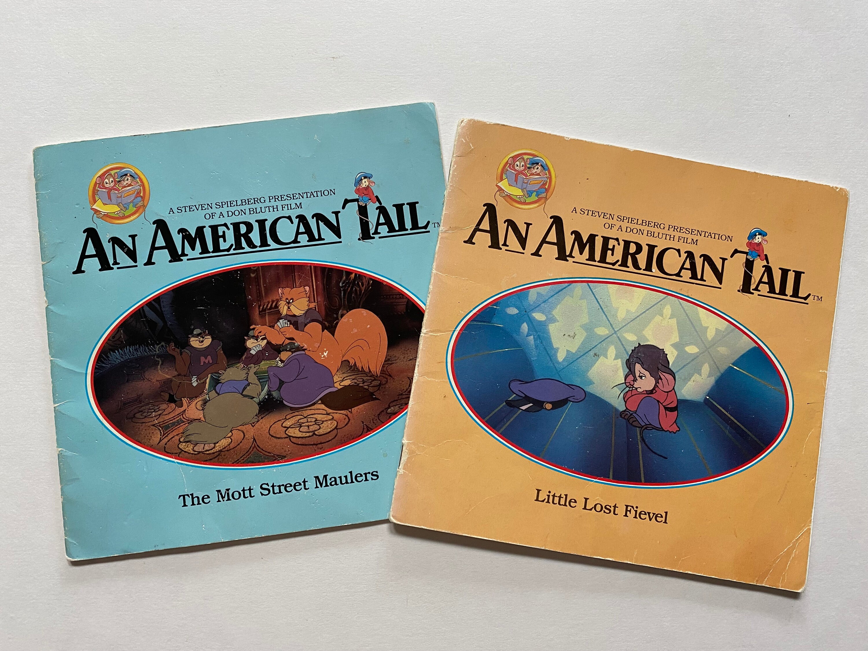 1980s An American Tail Fievel Goes West Books Kids Libros de cuentos en ...