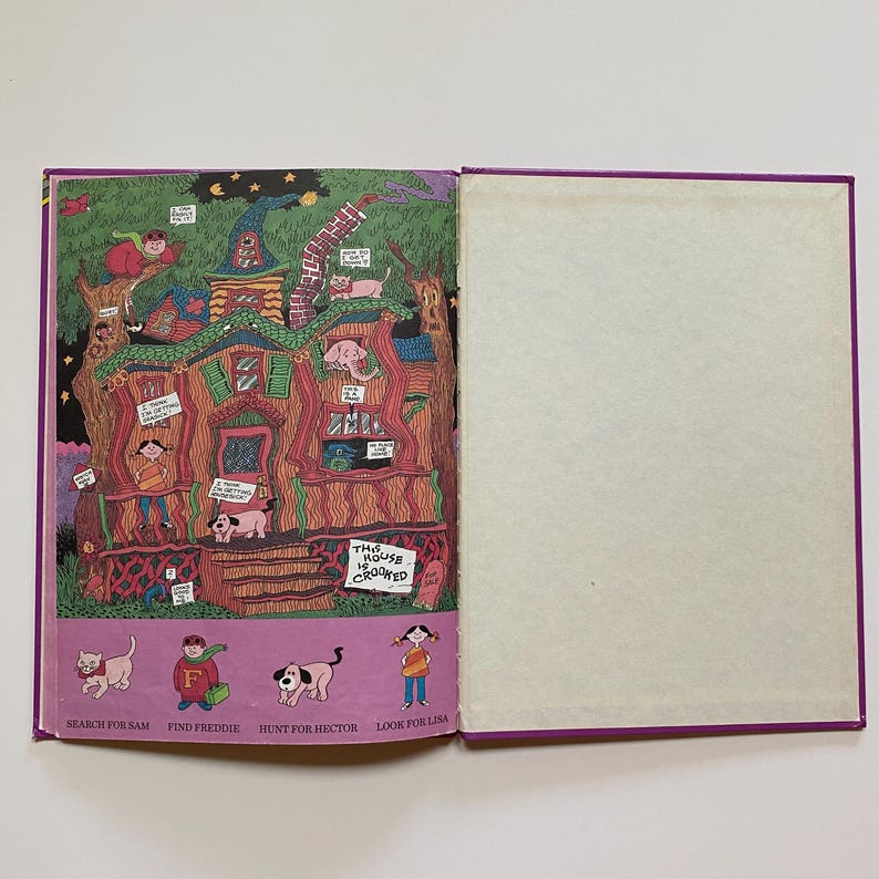 1989 Search for Sam Where Are They Look and Find Book of Hidden Objects ...