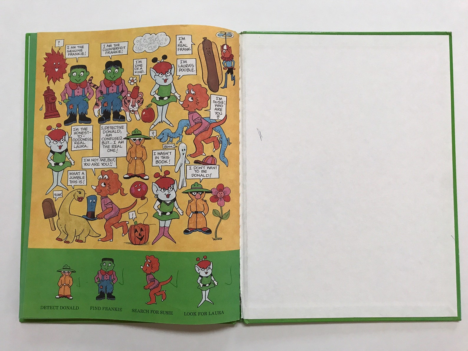 1990 Where Are They Look for Laura Fun Search and Find Kids - Etsy