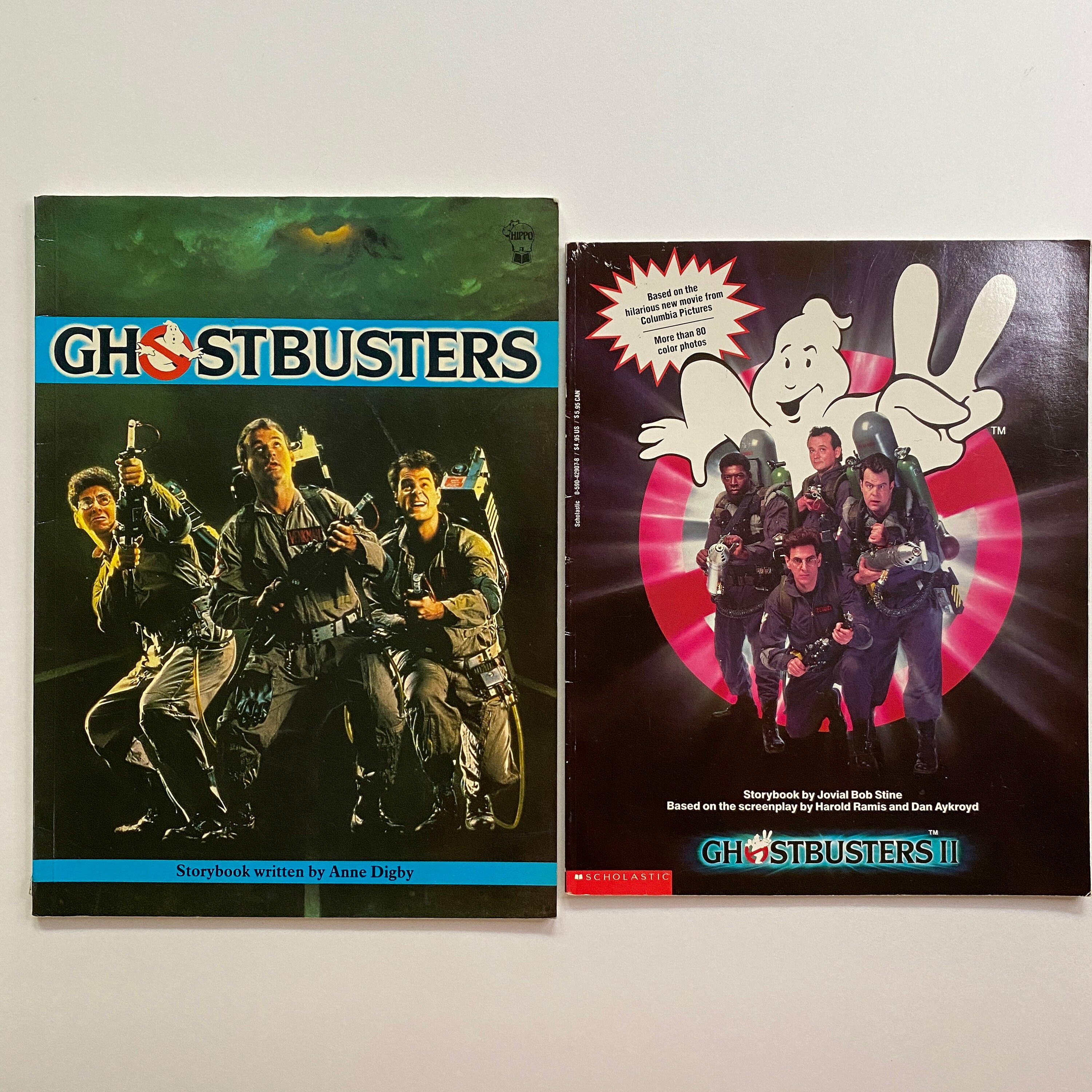 Ghostbusters 1 and 2 Movie Storybooks 1980s Kids - Etsy