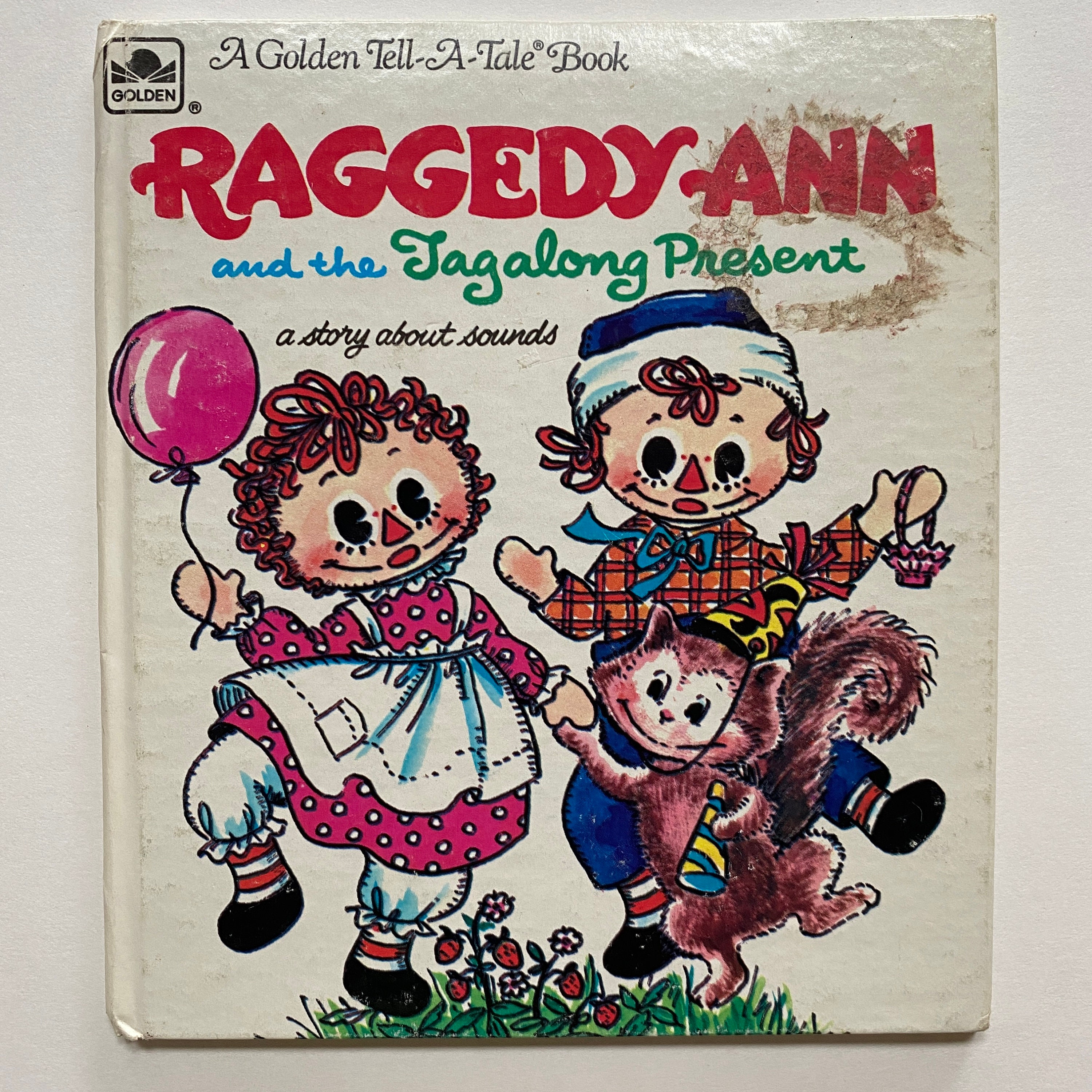 1971 Raggedy Ann and the Tagalong Present Little Golden Tell a Tale ...