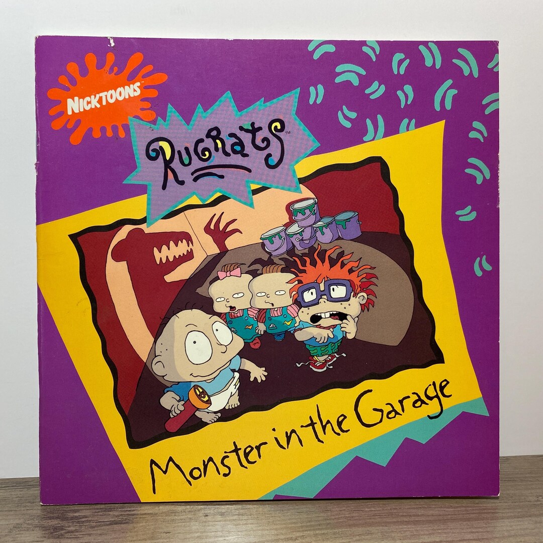 Rugrats Monster in the Garage Kids Book 1992 Nickelodeon Nicktoons - Etsy