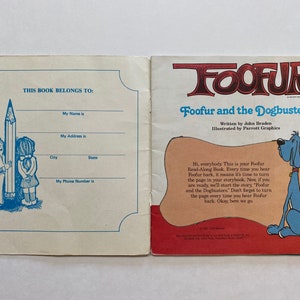 Foofur and the Dogbusters 1987 Soft Cover Kids Book Kid Stuff See Hear ...