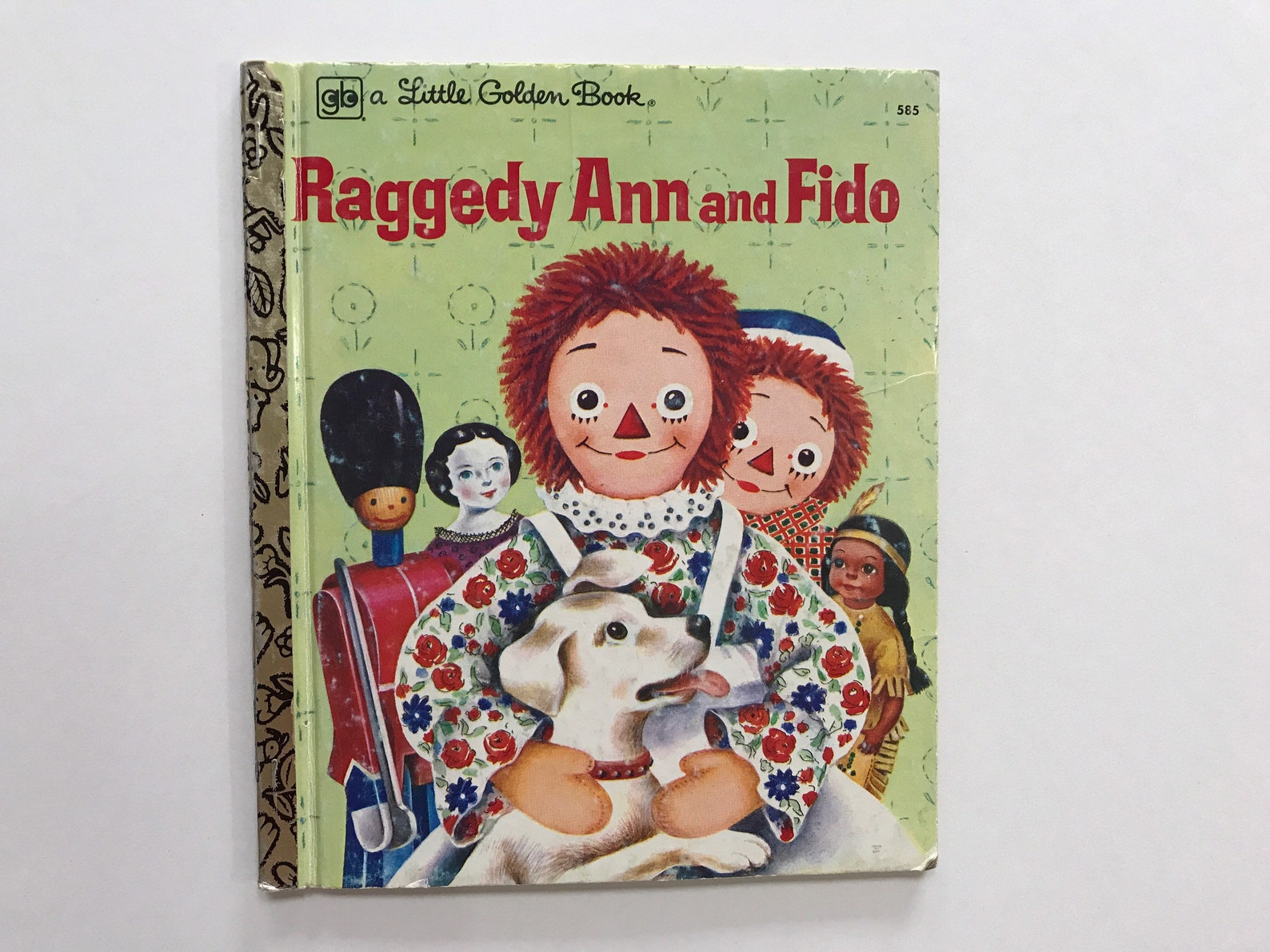 1976 Raggedy Ann and Fido Little Golden Book 70s Kids Hard | Etsy