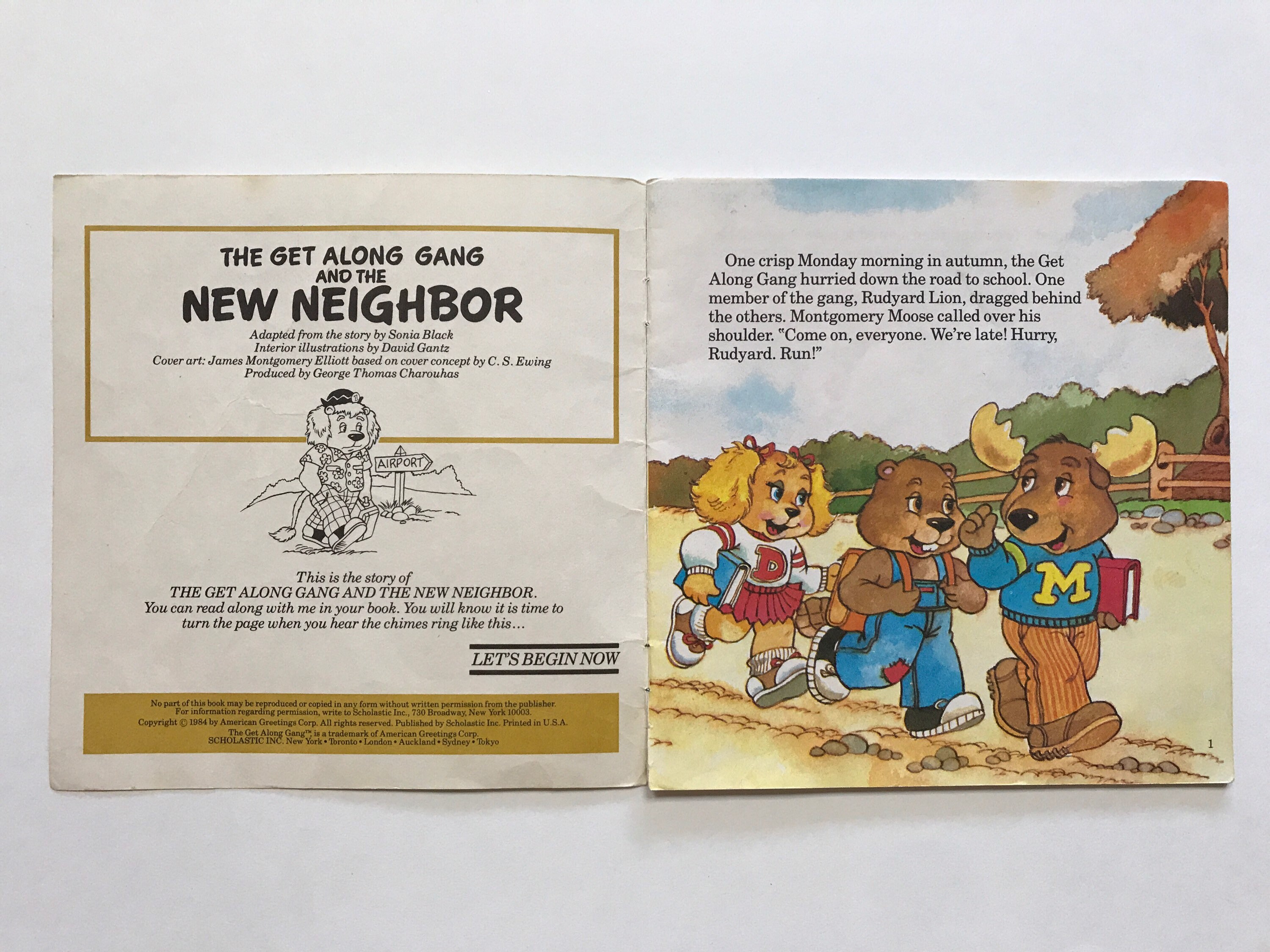 The Get Along Gang and the New Neighbour Read Along Book See Hear Read ...