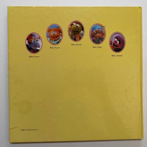 Muppet Babies Classic Nursery Rhymes Book 1991 Large Hard Cover - Etsy