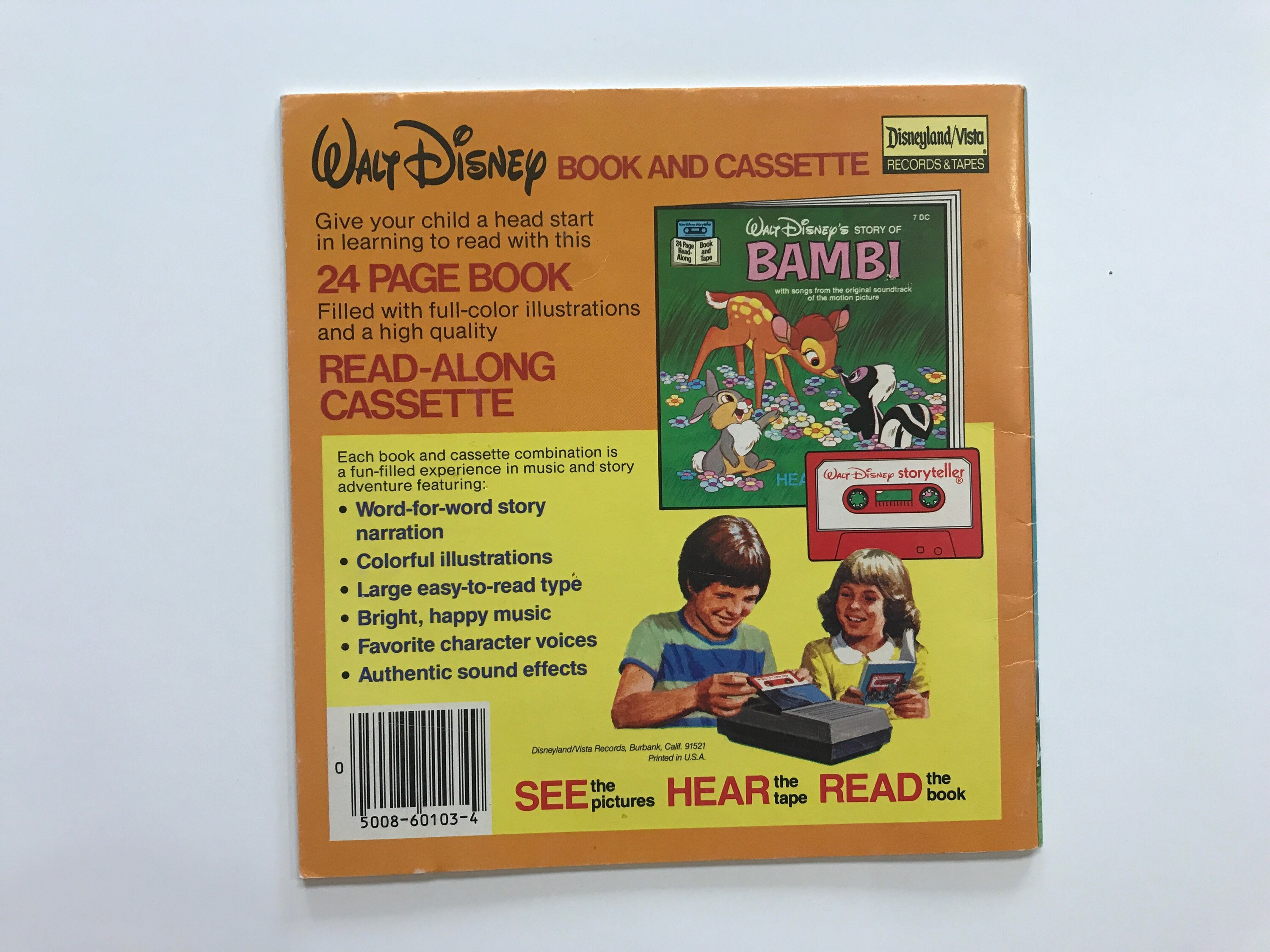Disney Peter Pan Read Along Book See Hear Read Kids Children | Etsy