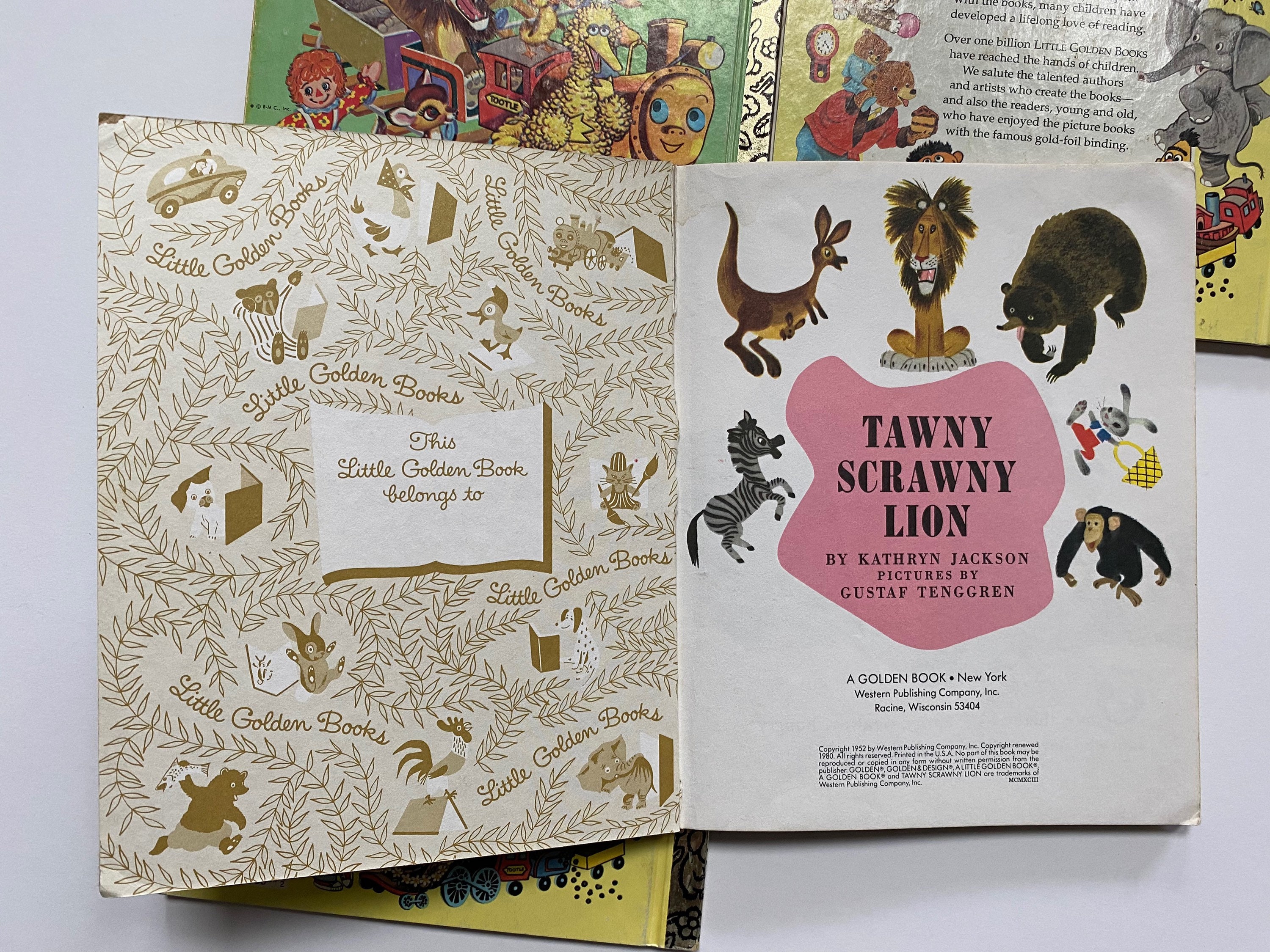 Classic Little Golden Book Lot Hard Cover Kids Children 80s - Etsy