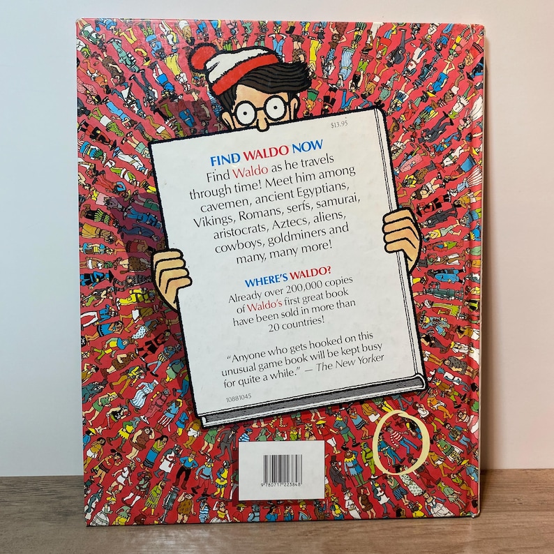 1988 Find Waldo Now - Where’s Waldo Jumbo Hardcover - Look and Find ...