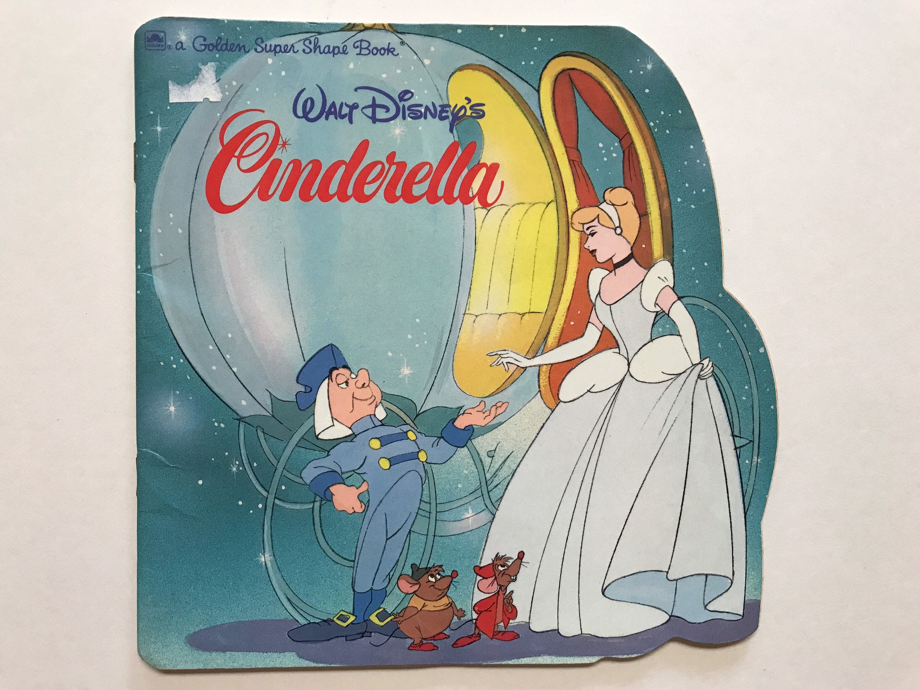1987 Cinderella Disney Kids Picture Story Book Paper Ephemera - Etsy Canada