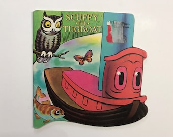 Scuffy the Tugboat - Etsy