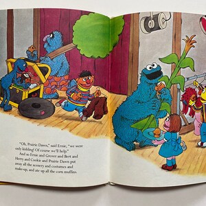 1981 Sesame Street Muppets the Little Red Hen Book Club 80s Kids ...
